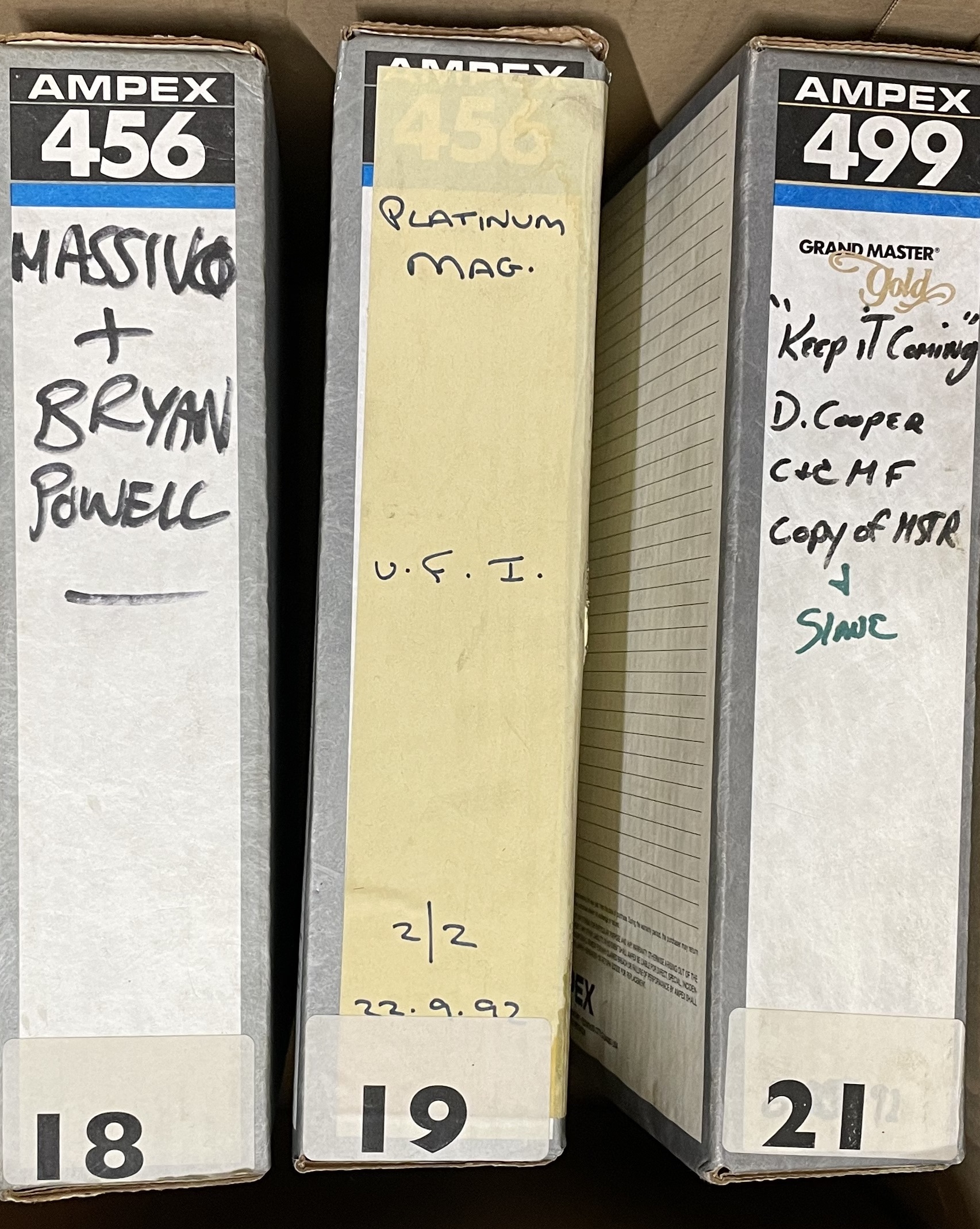 Lot 524 - MASTER TAPE ARCHIVE - POP / DANCE