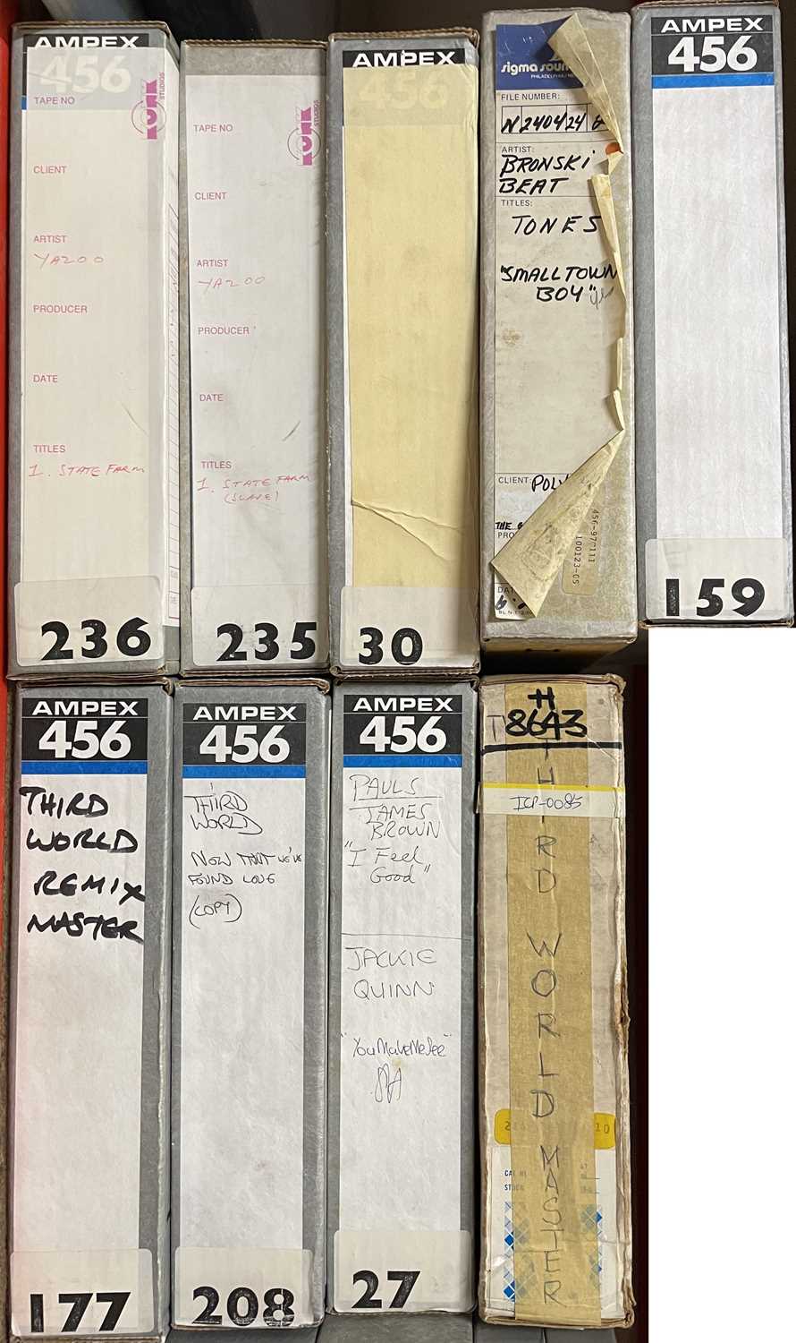 Lot 525 - MASTER/AUDIO TAPE COLLECTION - POP / 1980S