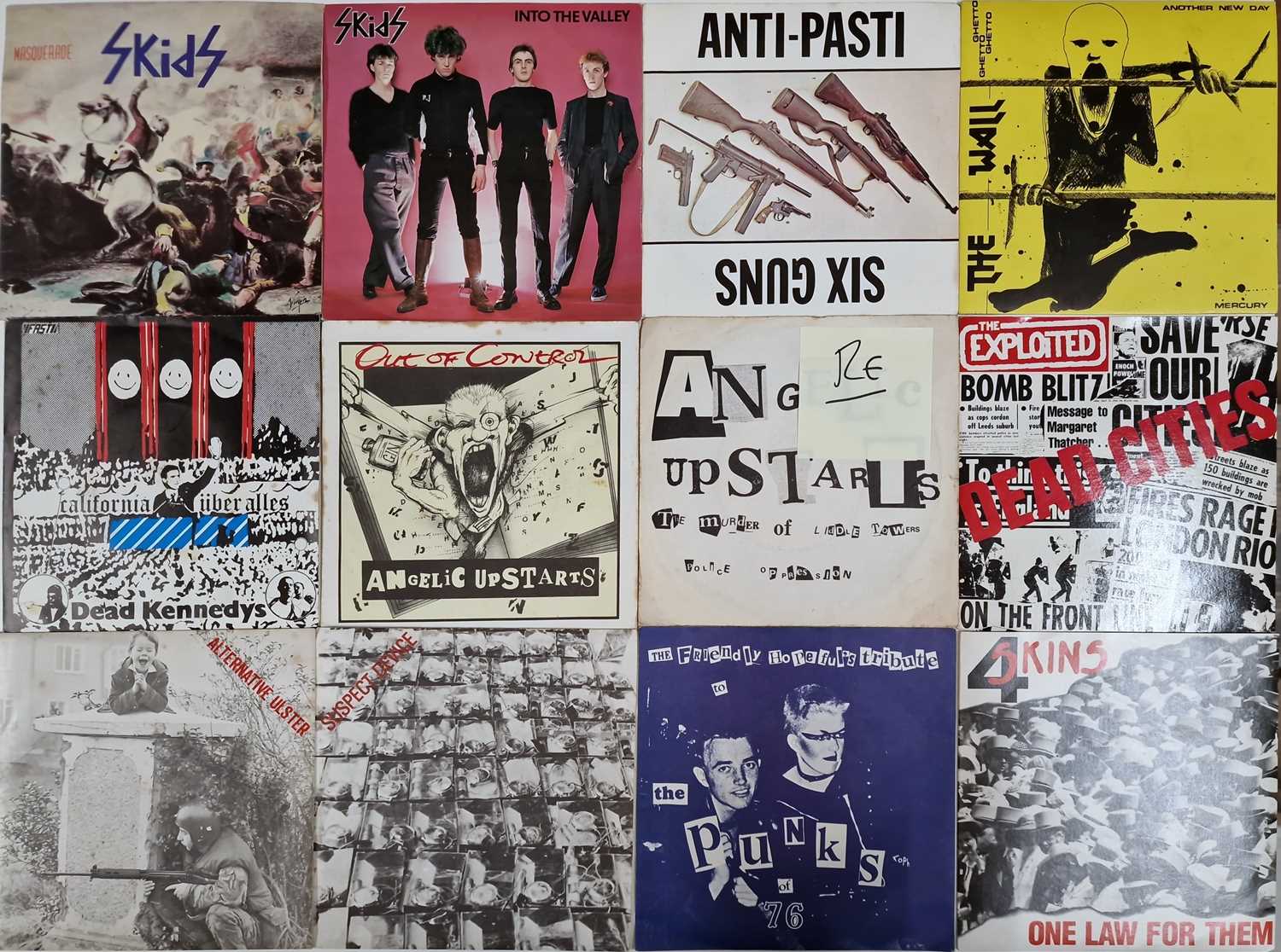 Lot 973 - CLASSIC PUNK / WAVE - 7" COLLECTION