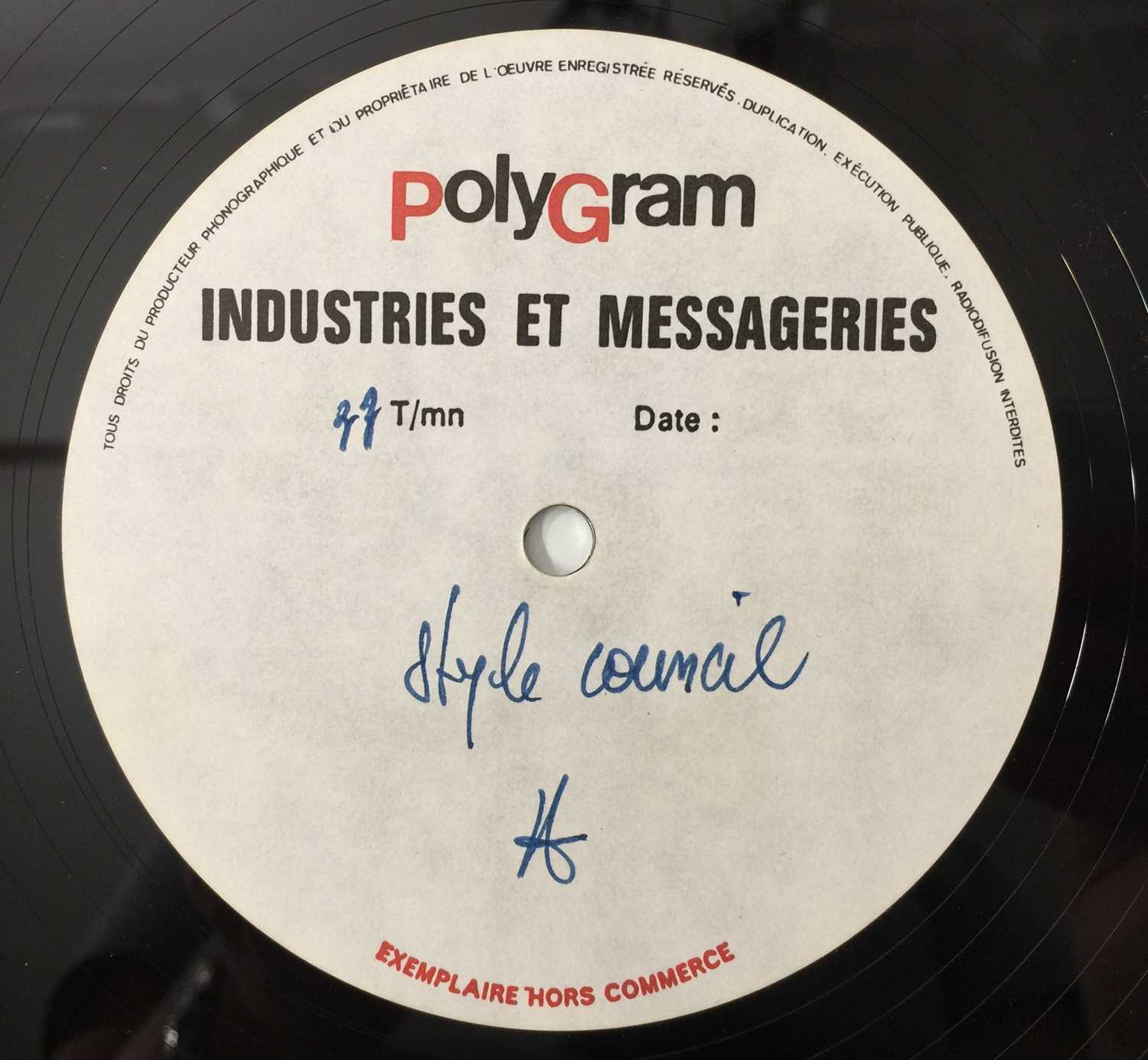 Lot 994 - THE STYLE COUNCIL - INTRODUCING THE STYLE
