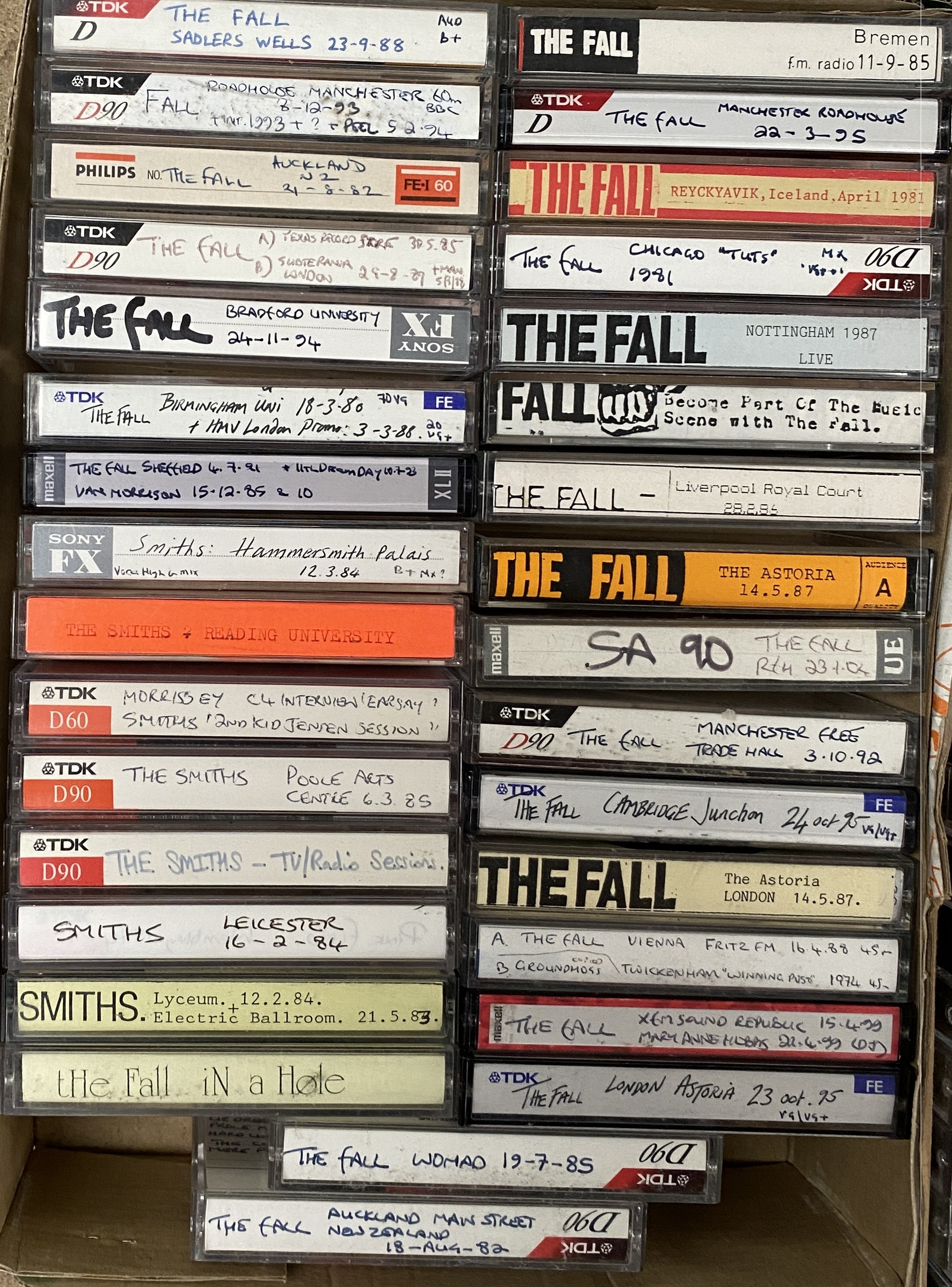 Lot 983 - POST-PUNK / PUNK / INDIE CASSETTES - PRIVATE