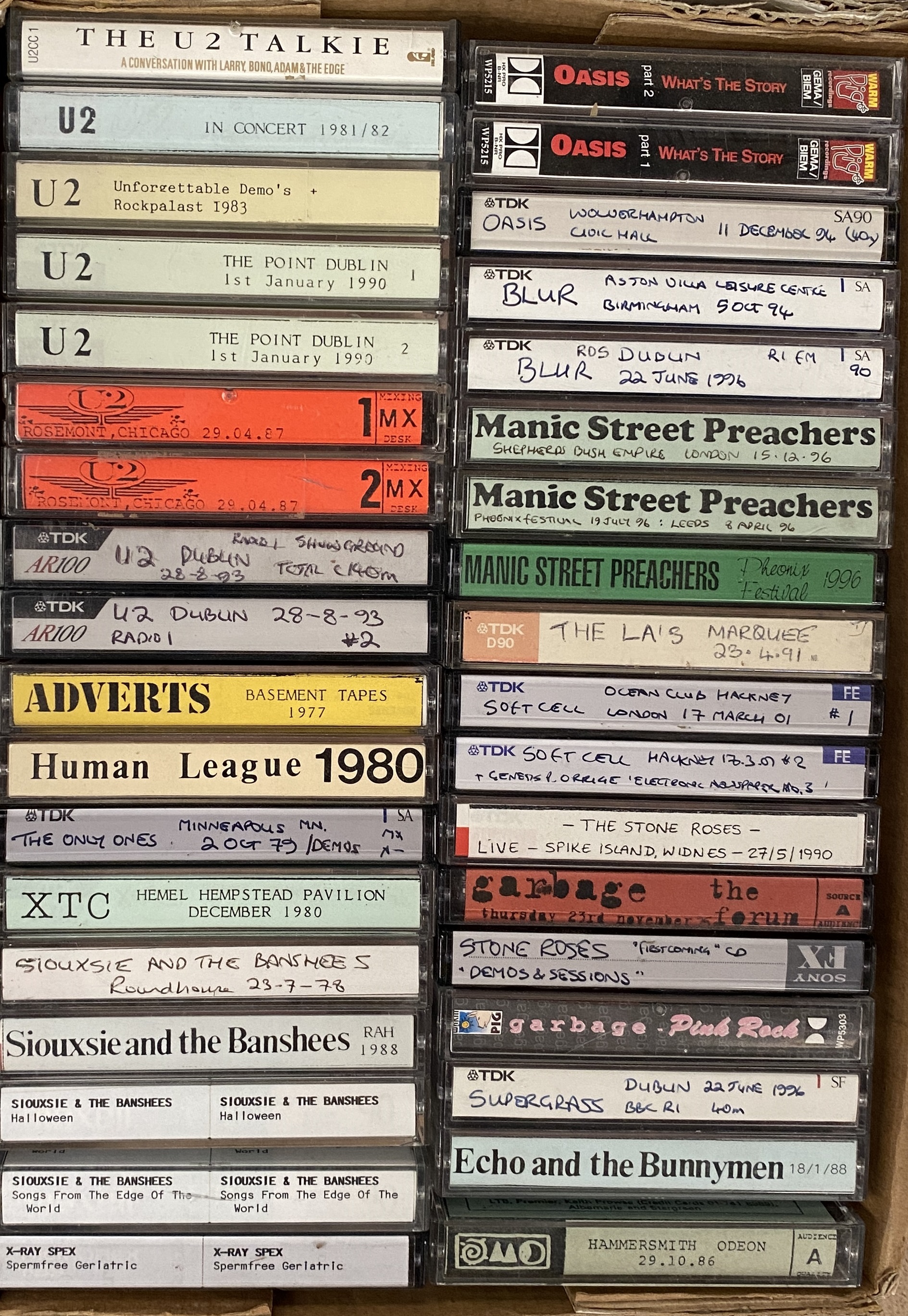 Lot 983 - POST-PUNK / PUNK / INDIE CASSETTES - PRIVATE