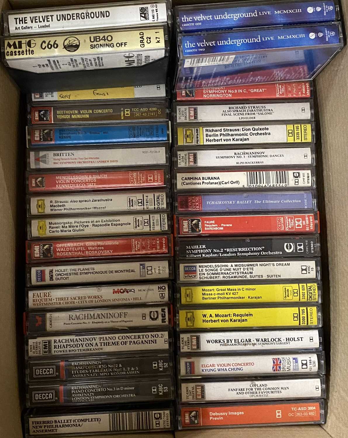 Lot 984 - CLASSIC ROCK / POP - CASSETTES