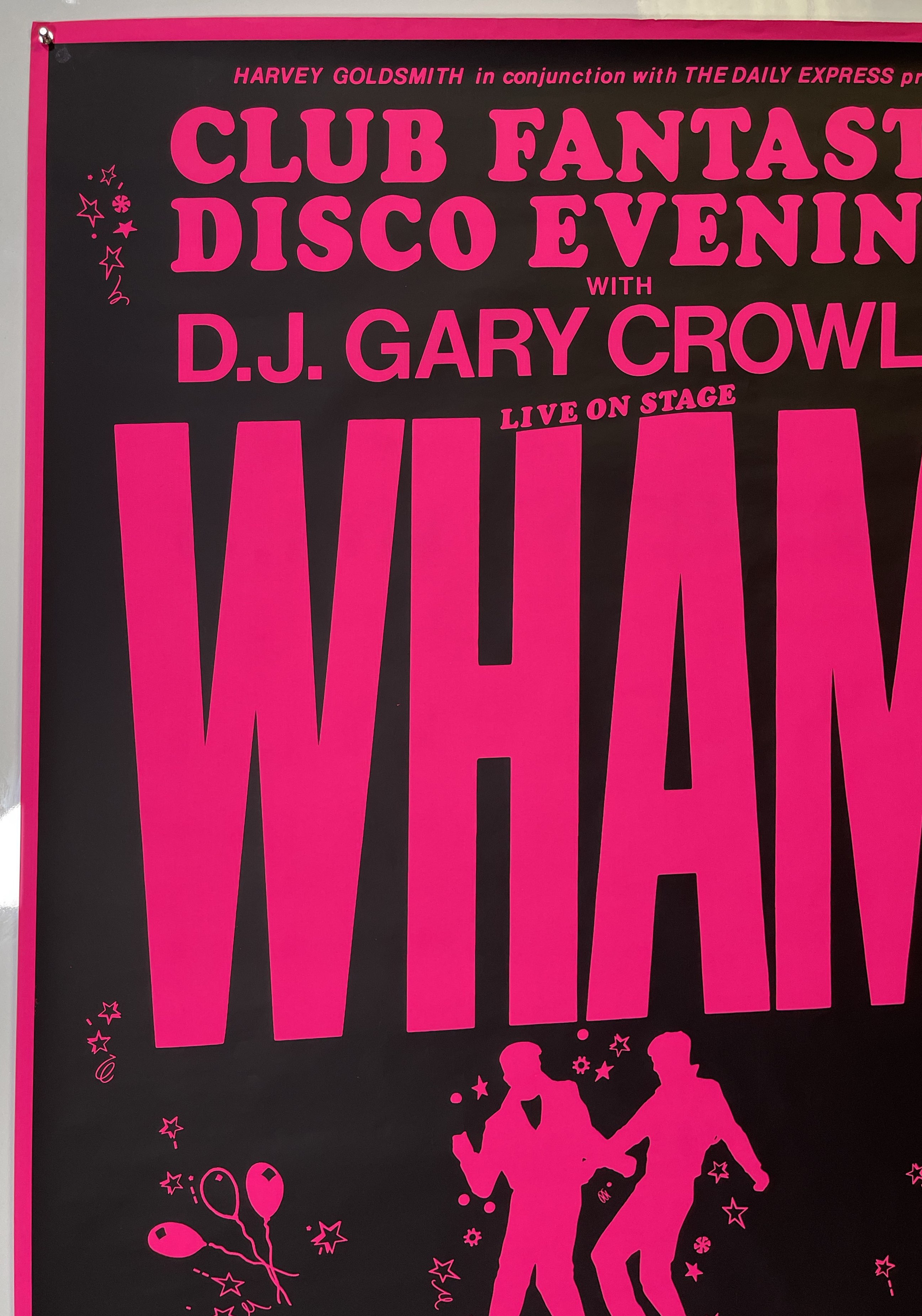 Lot 269 - WHAM! - ORIGINAL 1983 CLUB FANTASTIC CONCERT