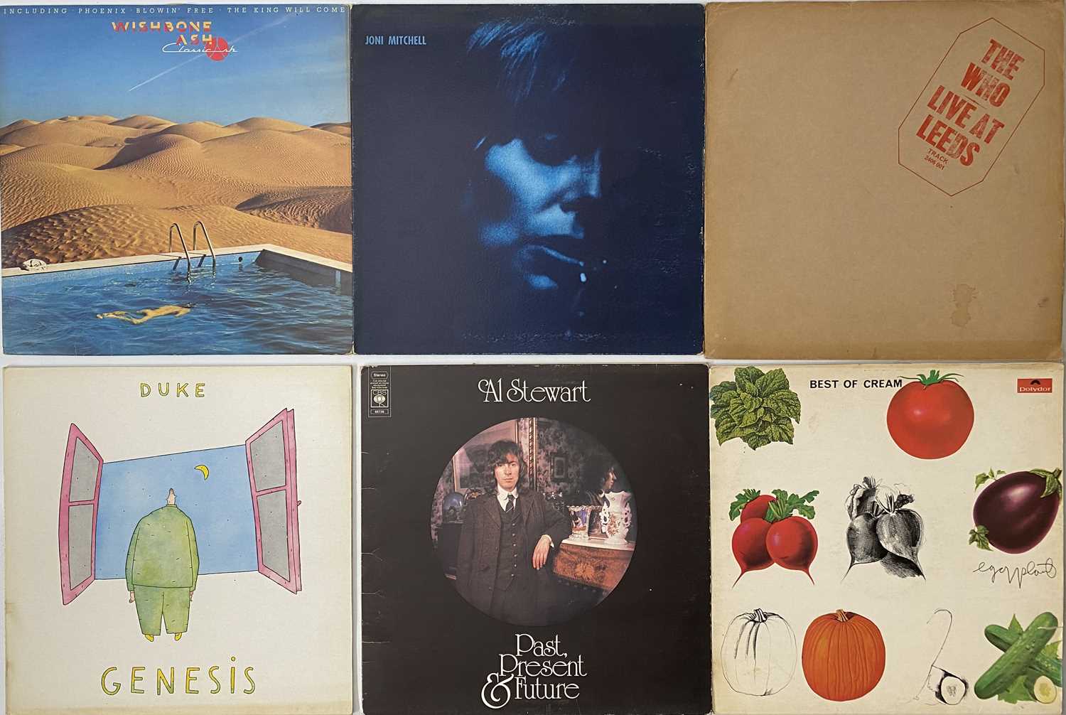 Lot 1004 Classic Prog Rock Lp Collection