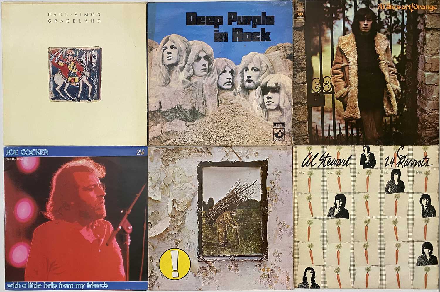 Lot 1004 - CLASSIC/ PROG - ROCK LP COLLECTION