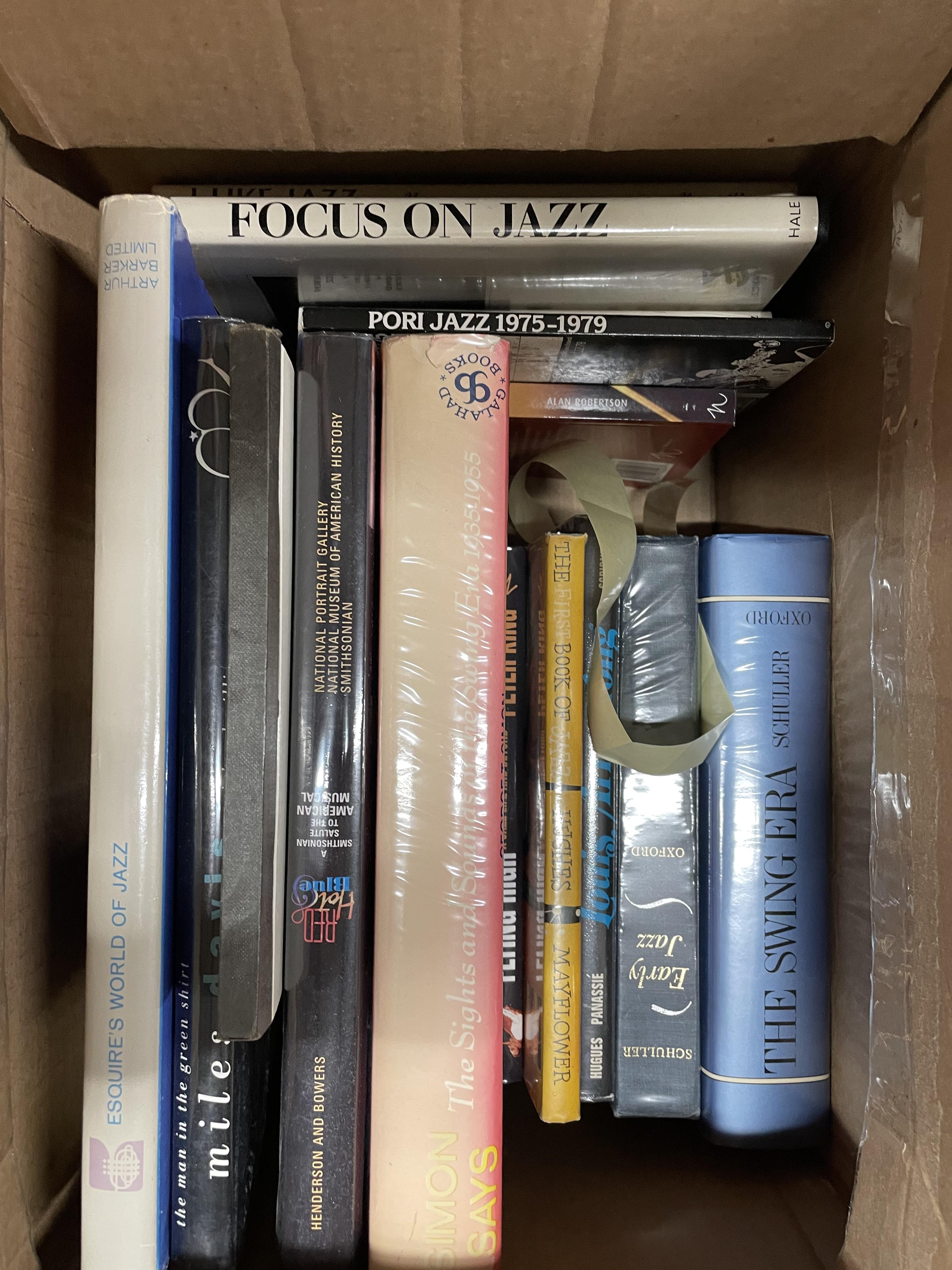 Lot 202 - JAZZ BOOKS ARCHIVE.