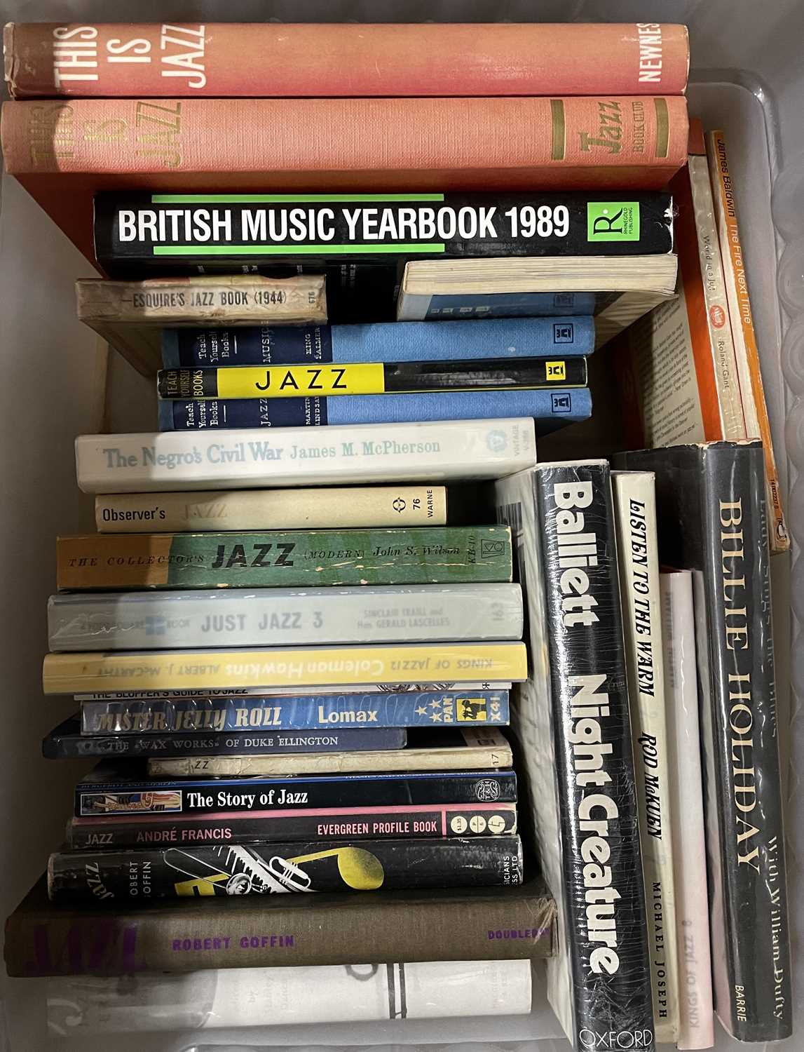 Lot 202 - JAZZ BOOKS ARCHIVE.