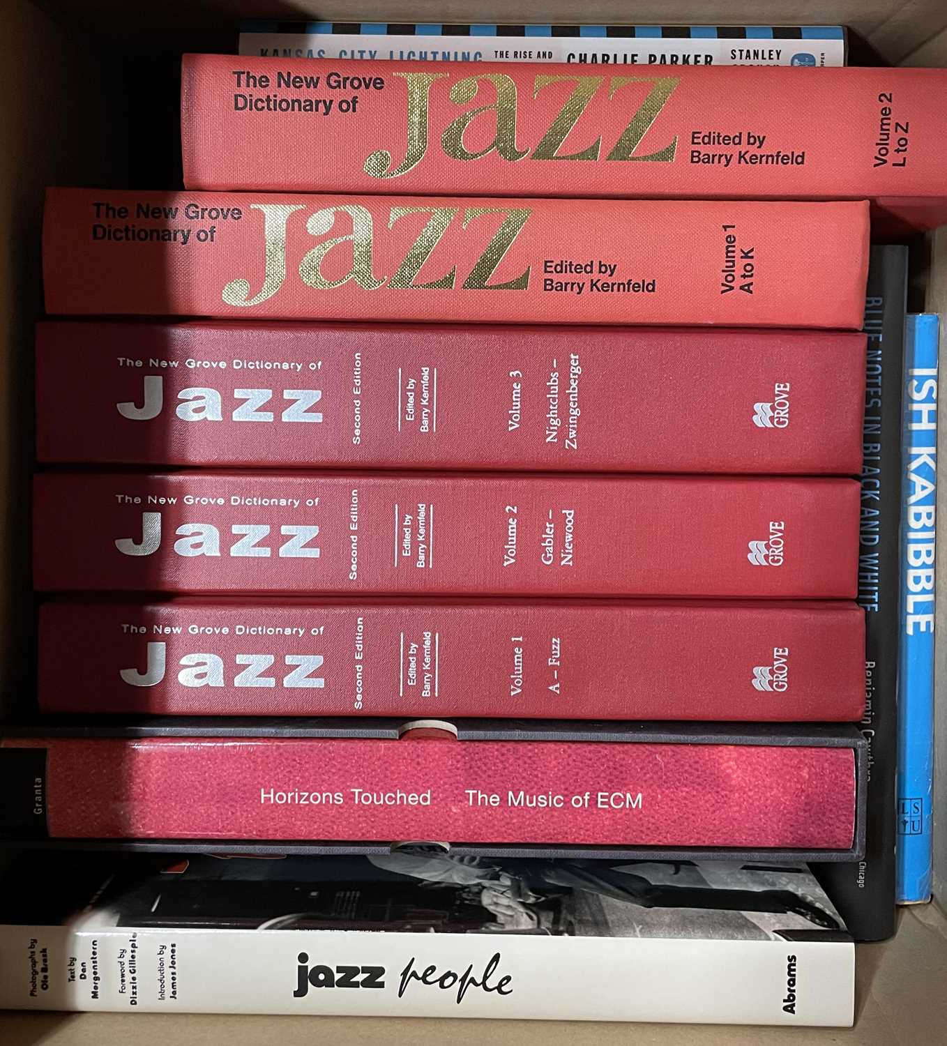Lot 202 - JAZZ BOOKS ARCHIVE.
