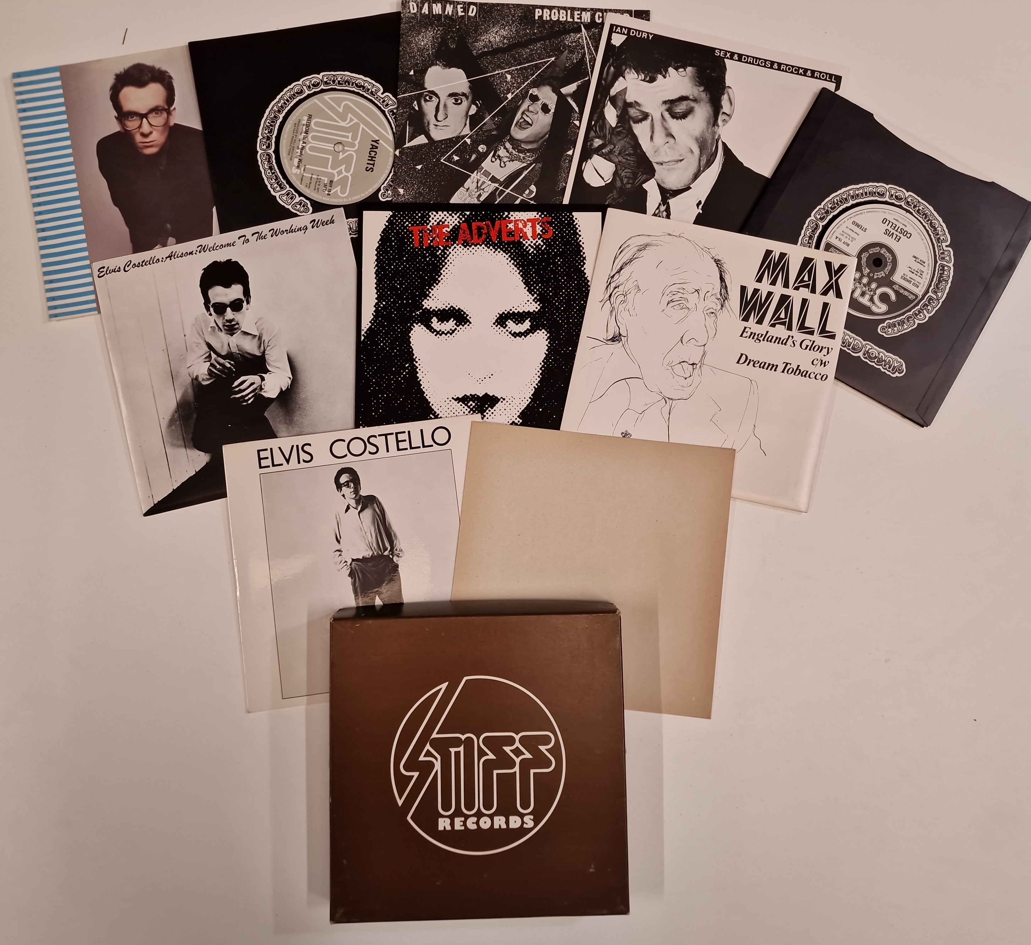Lot 1026 - STIFF RECORDS - 7" BOX SETS