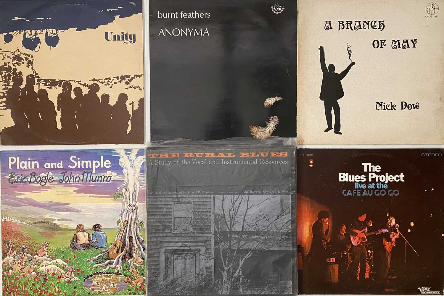 Lot 1070 - FOLK/FOLK-ROCK/SINGER-SONGWRITERS - LP