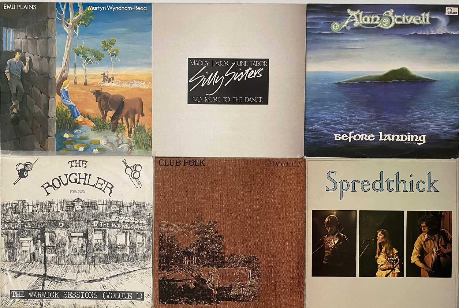 Lot 1070 - FOLK/FOLK-ROCK/SINGER-SONGWRITERS - LP