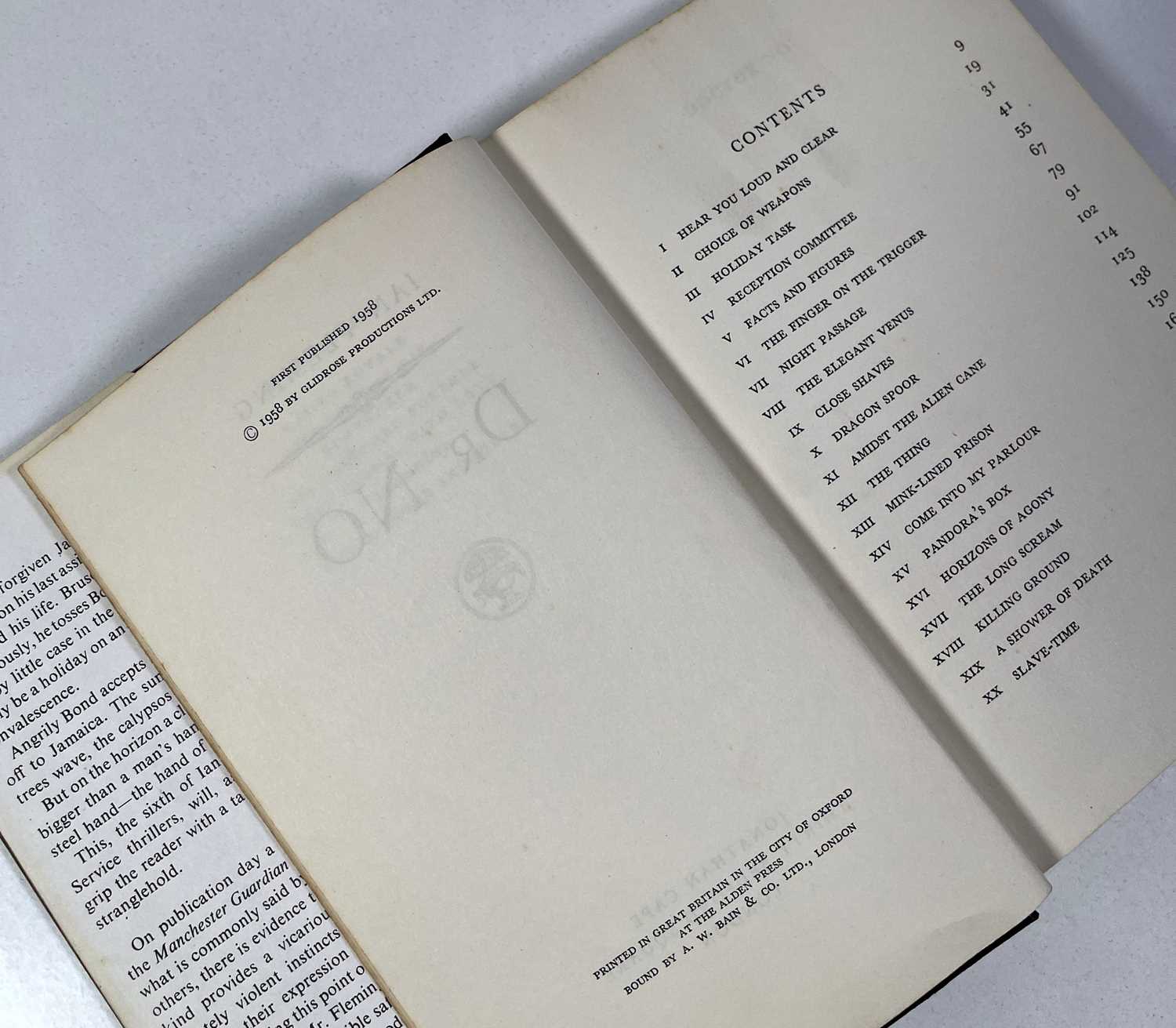 Lot 53 - IAN FLEMING - JAMES BOND - DR. NO (1958) UK