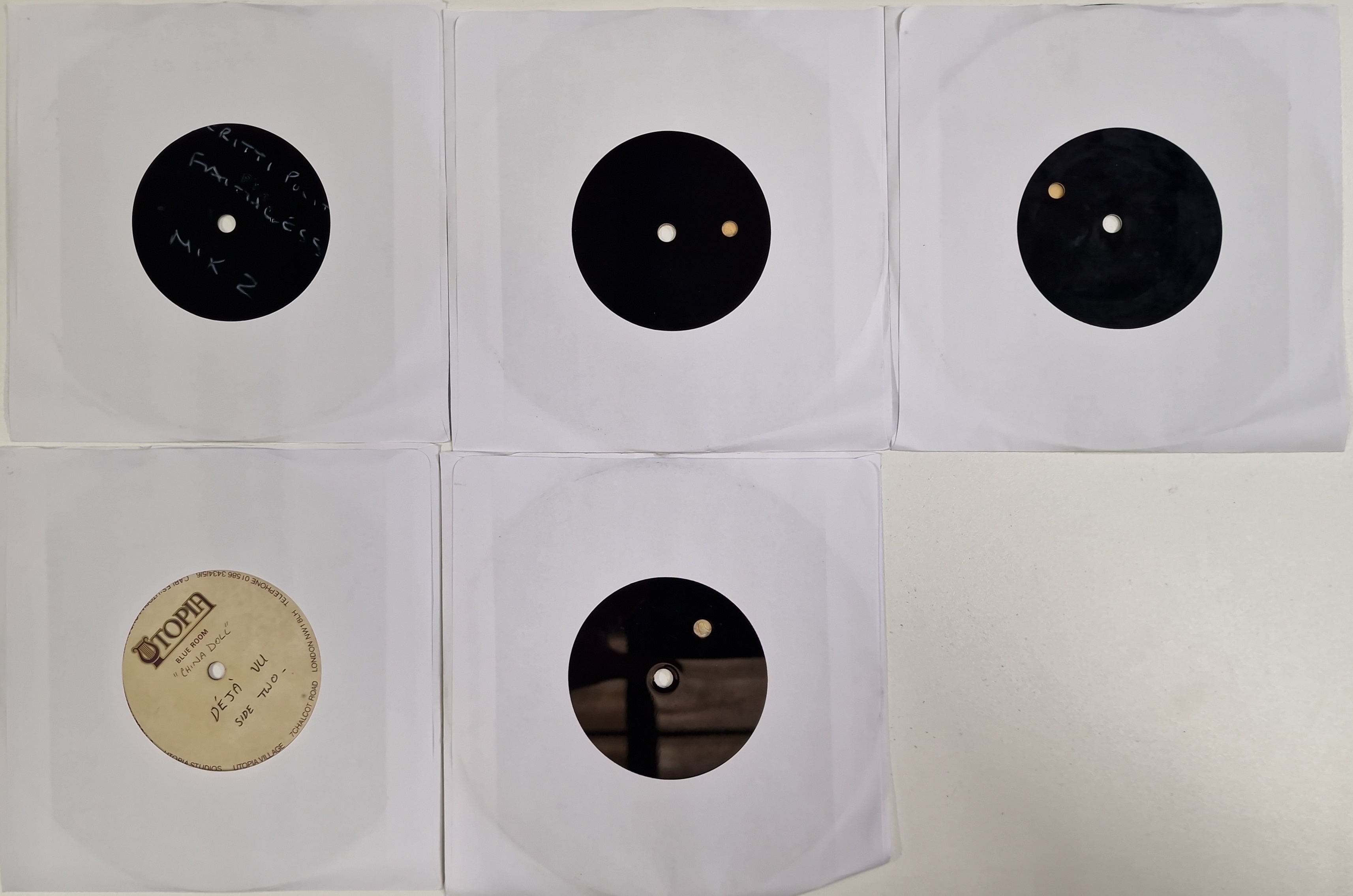 Lot 1085 - 7" ACETATE COLLECTION - 70s/80s RELEASES