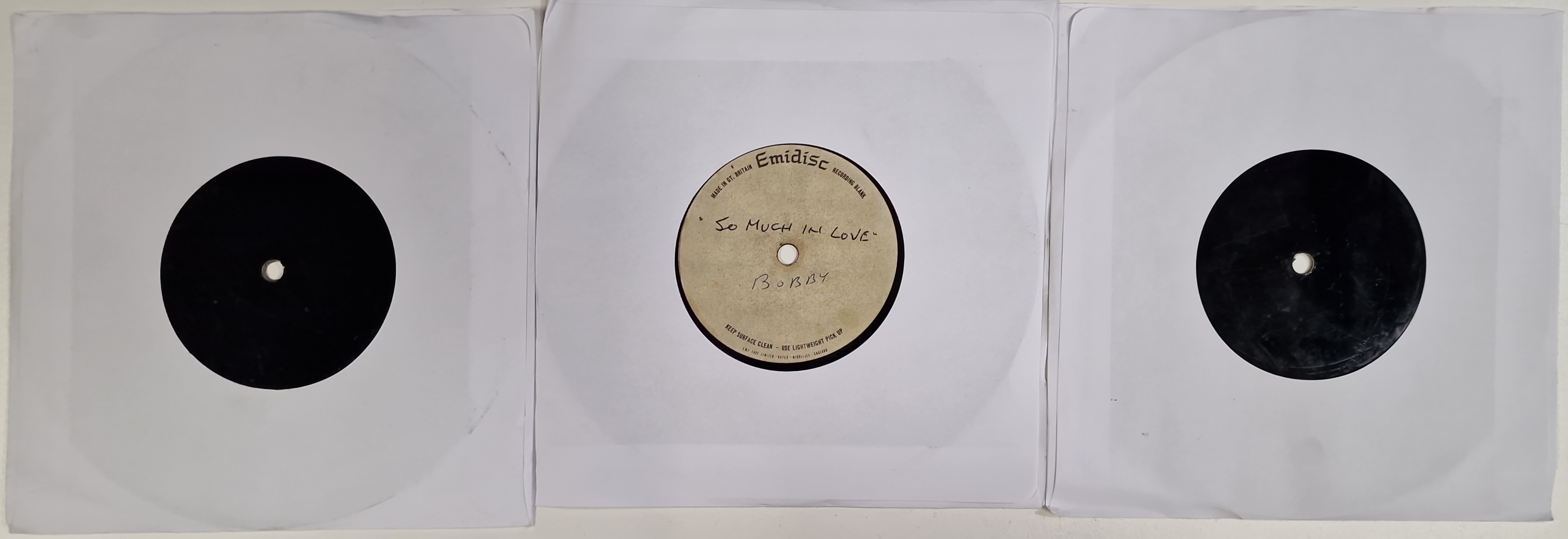 Lot 1091 - 7" ACETATE ARCHIVE - LARGELY 60s RECORDING