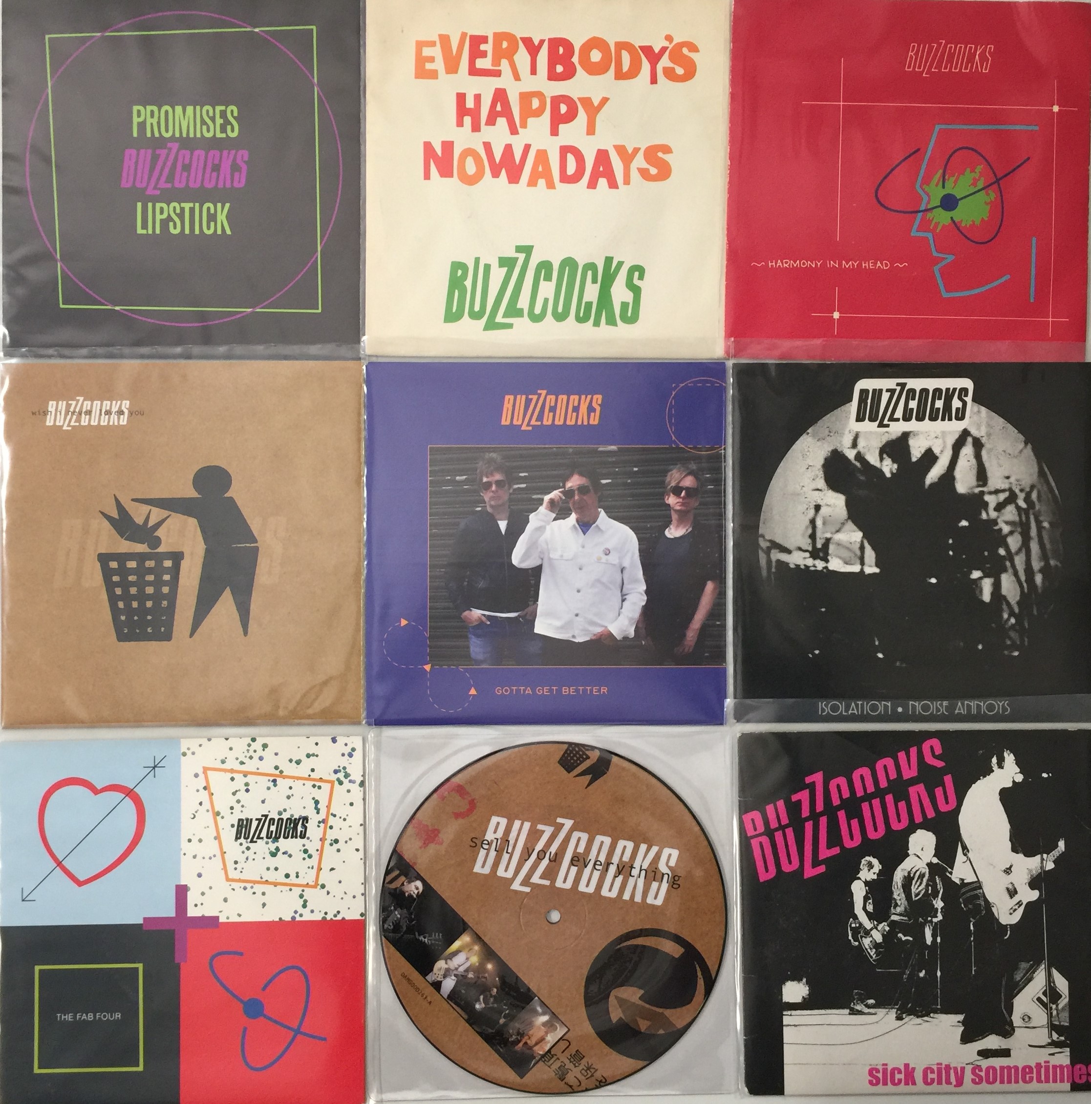 Lot 1046 - BUZZCOCKS - 7" COLLECTION