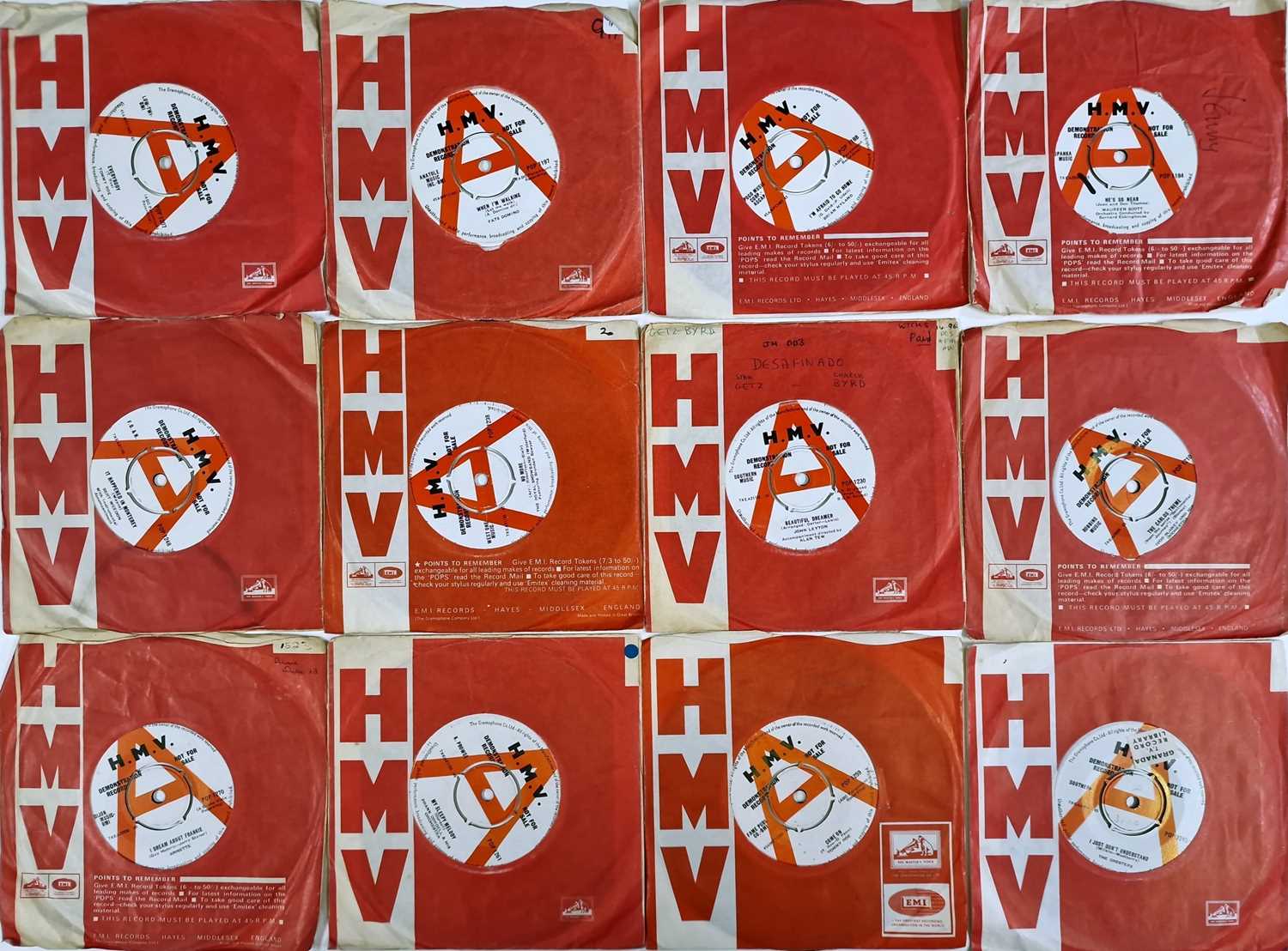 Lot 1118 - HMV - 7" DEMOS COLLECTION