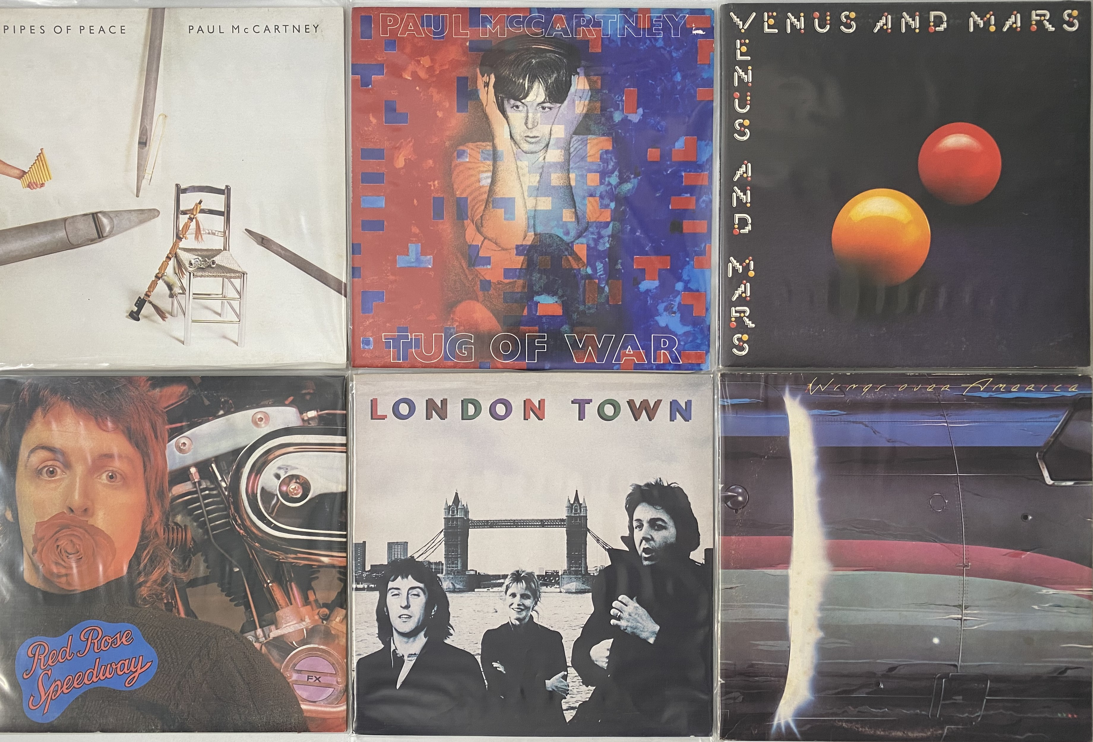 Lot 707 - SOLO/BEATLES - LP/7" COLLECTION