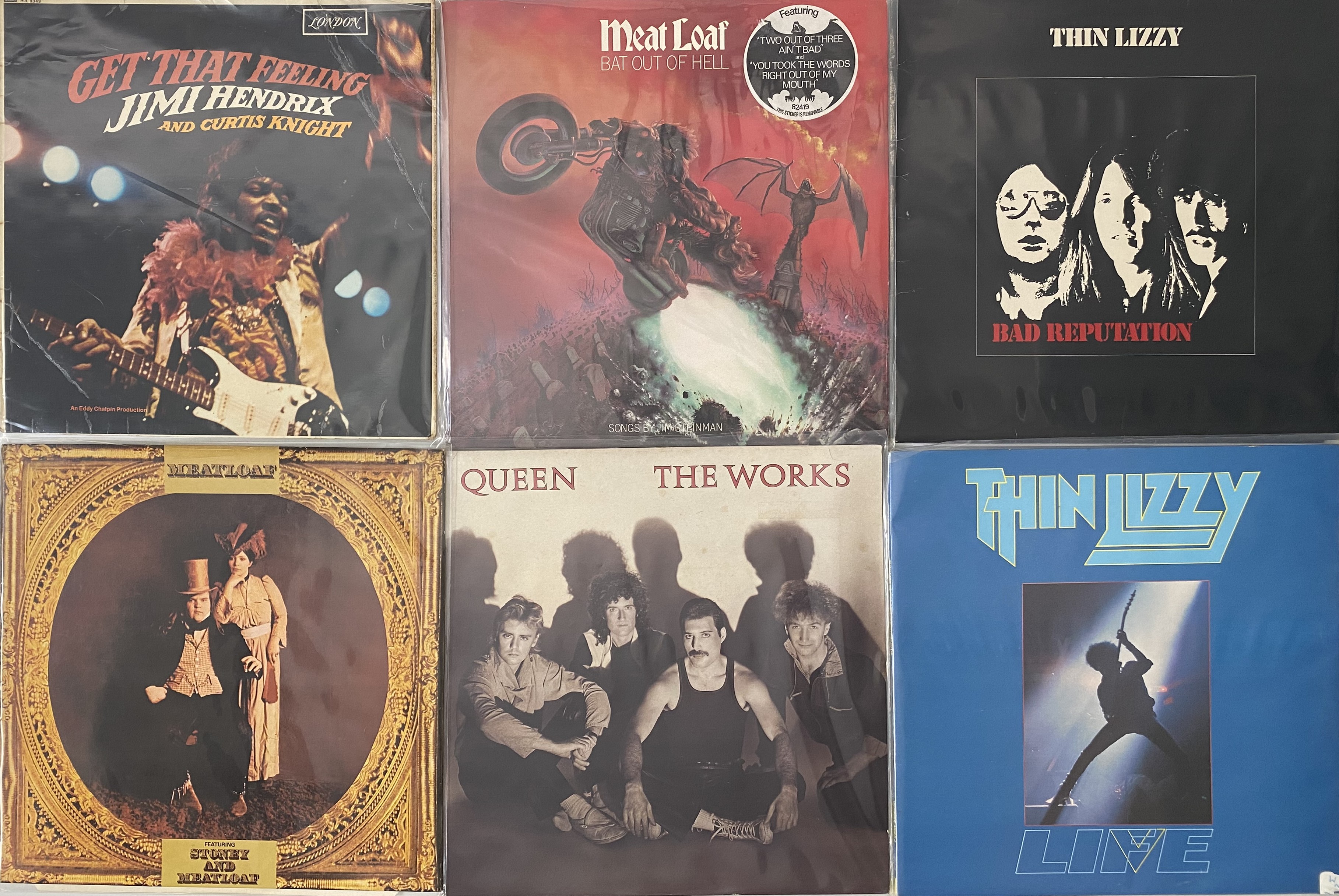 Lot 1162 - HEAVY/METAL/ROCK - LP COLLECTION