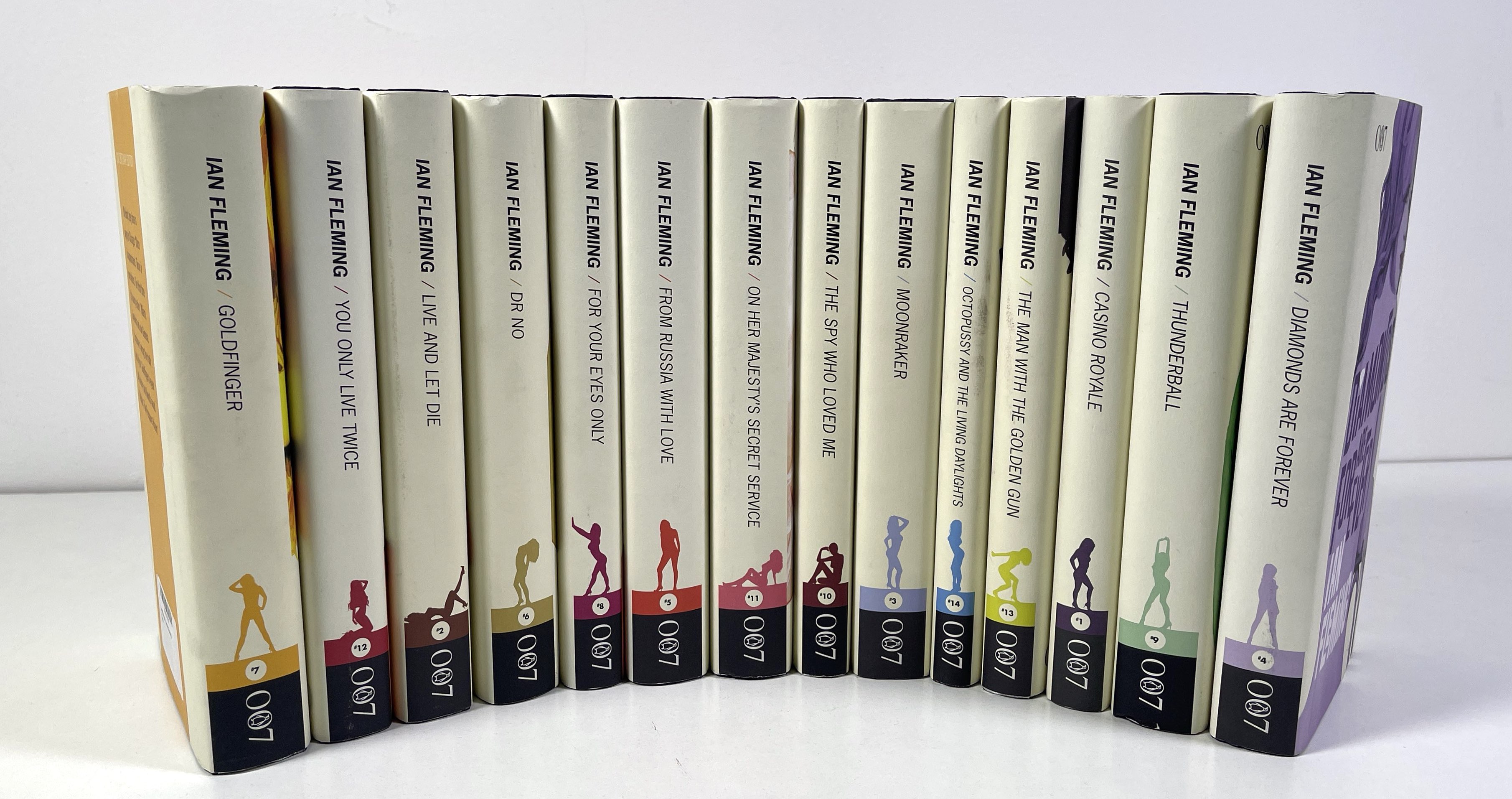 Lot 38 - IAN FLEMING - JAMES BOND - FULL SET OF