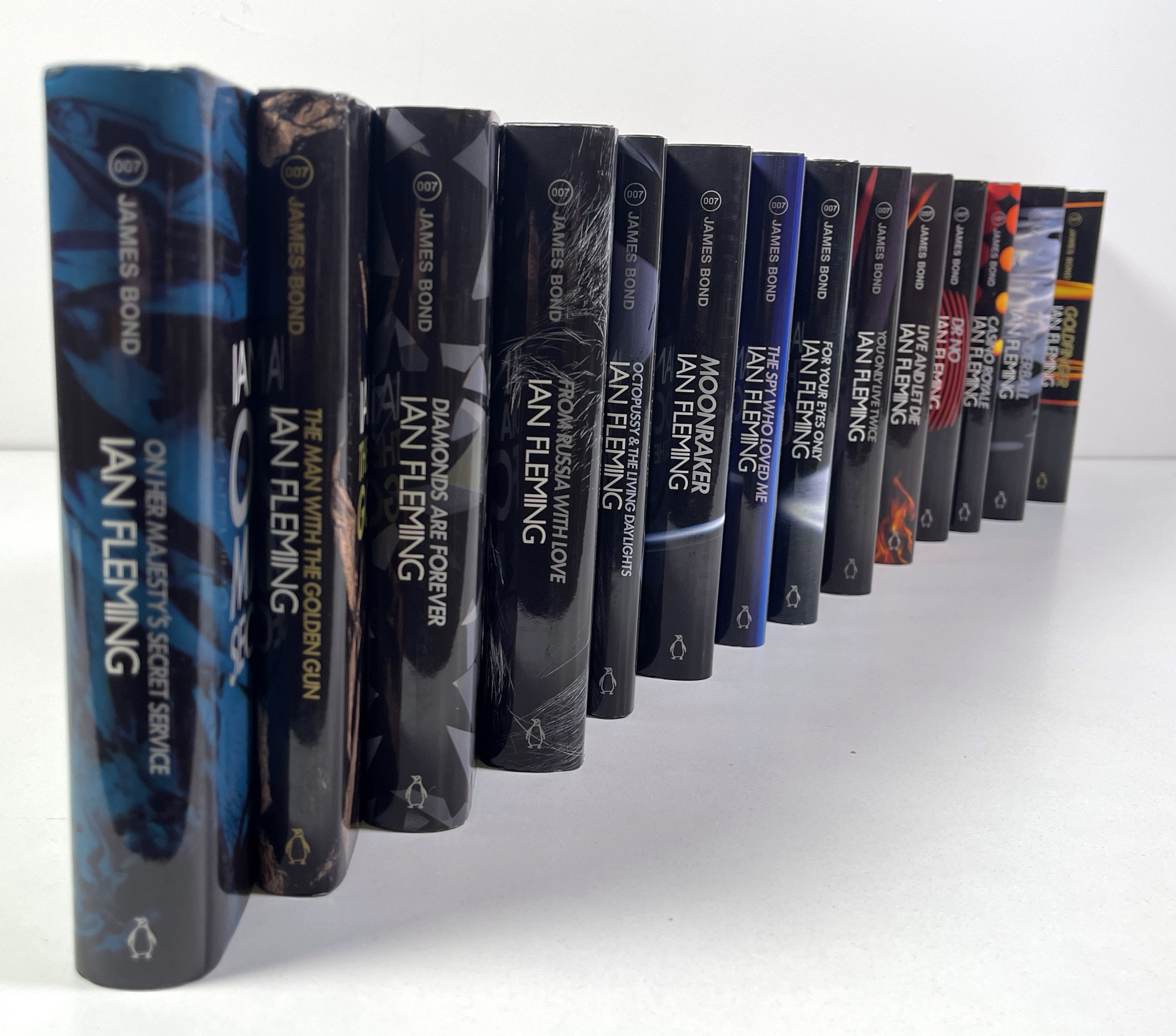 Lot 39 - IAN FLEMING - JAMES BOND - A FULL SET OF