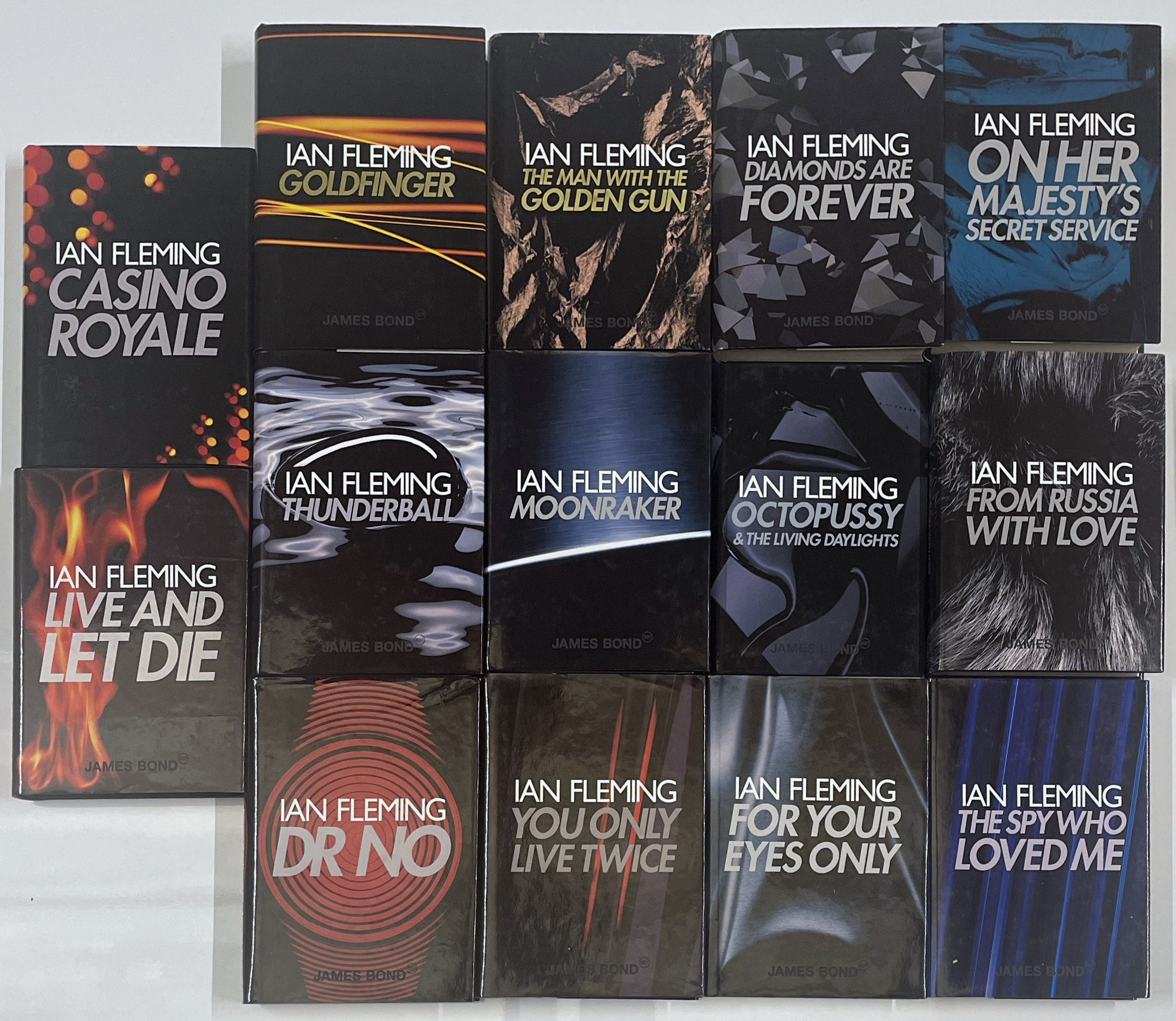 Lot 39 - IAN FLEMING - JAMES BOND - A FULL SET OF