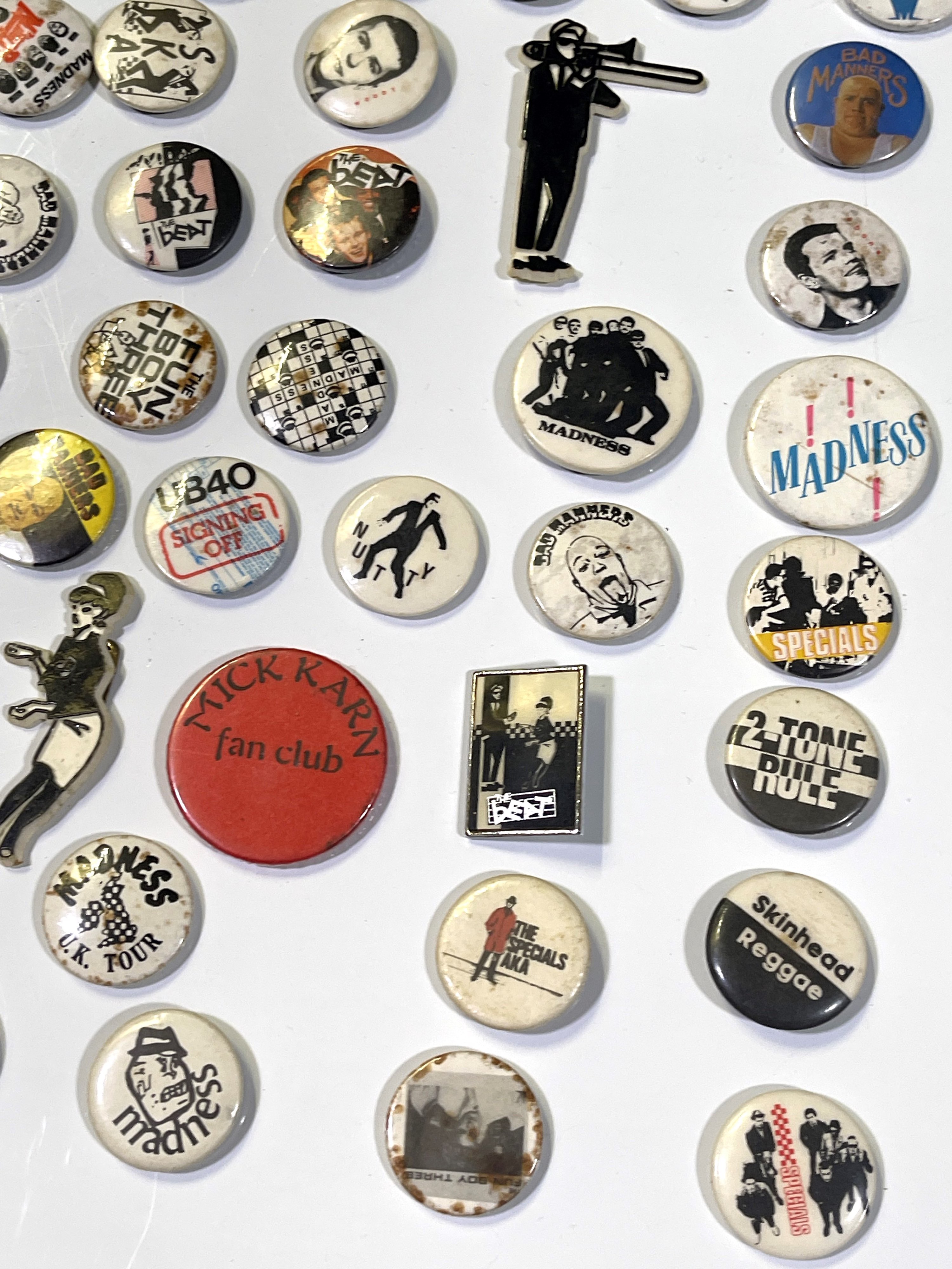 Lot 2 - TWO TONE / SKA / PUNK - ORIGINAL BADGE