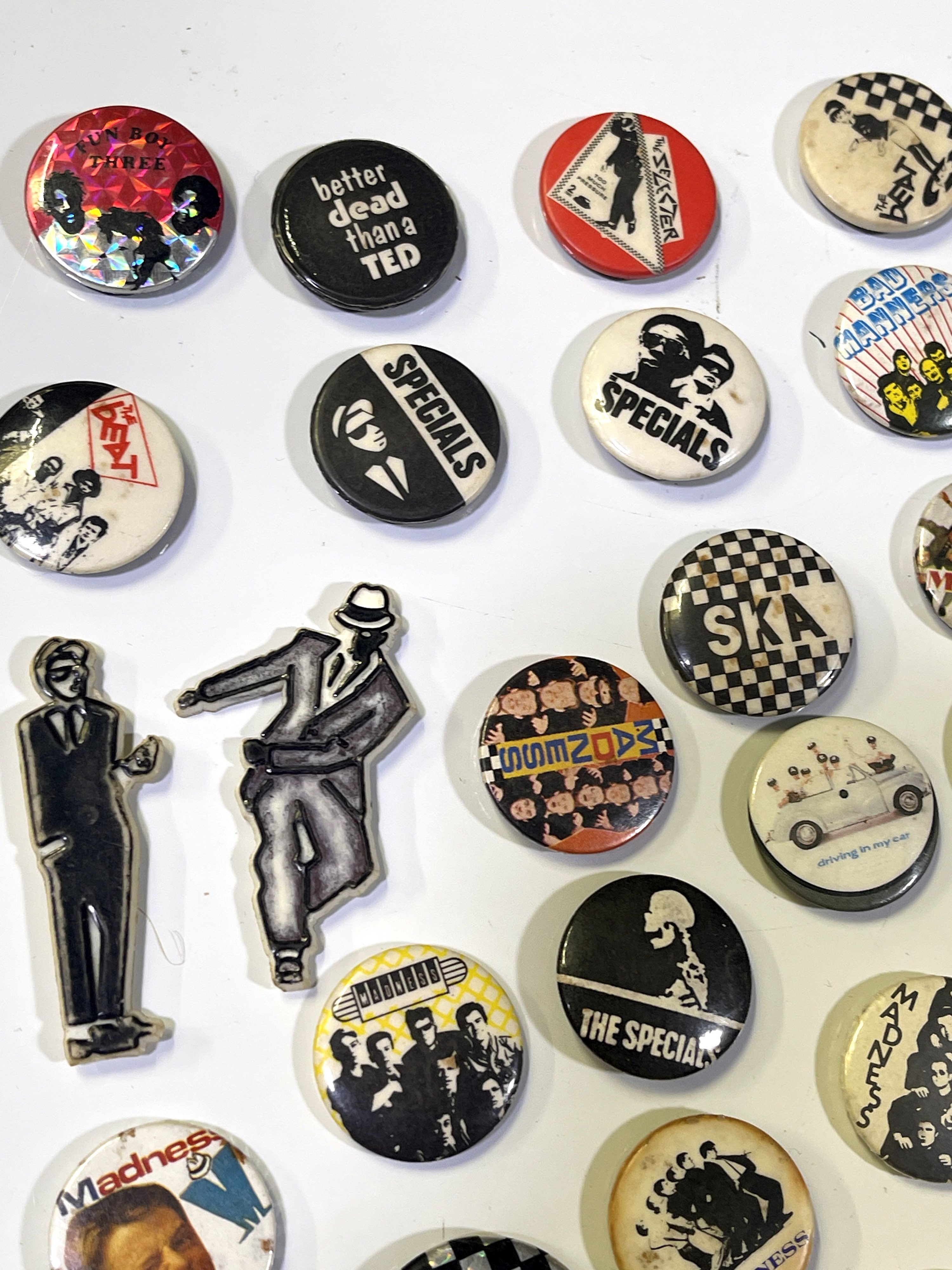 Lot 3 - TWO TONE / SKA / PUNK - ORIGINAL BADGE