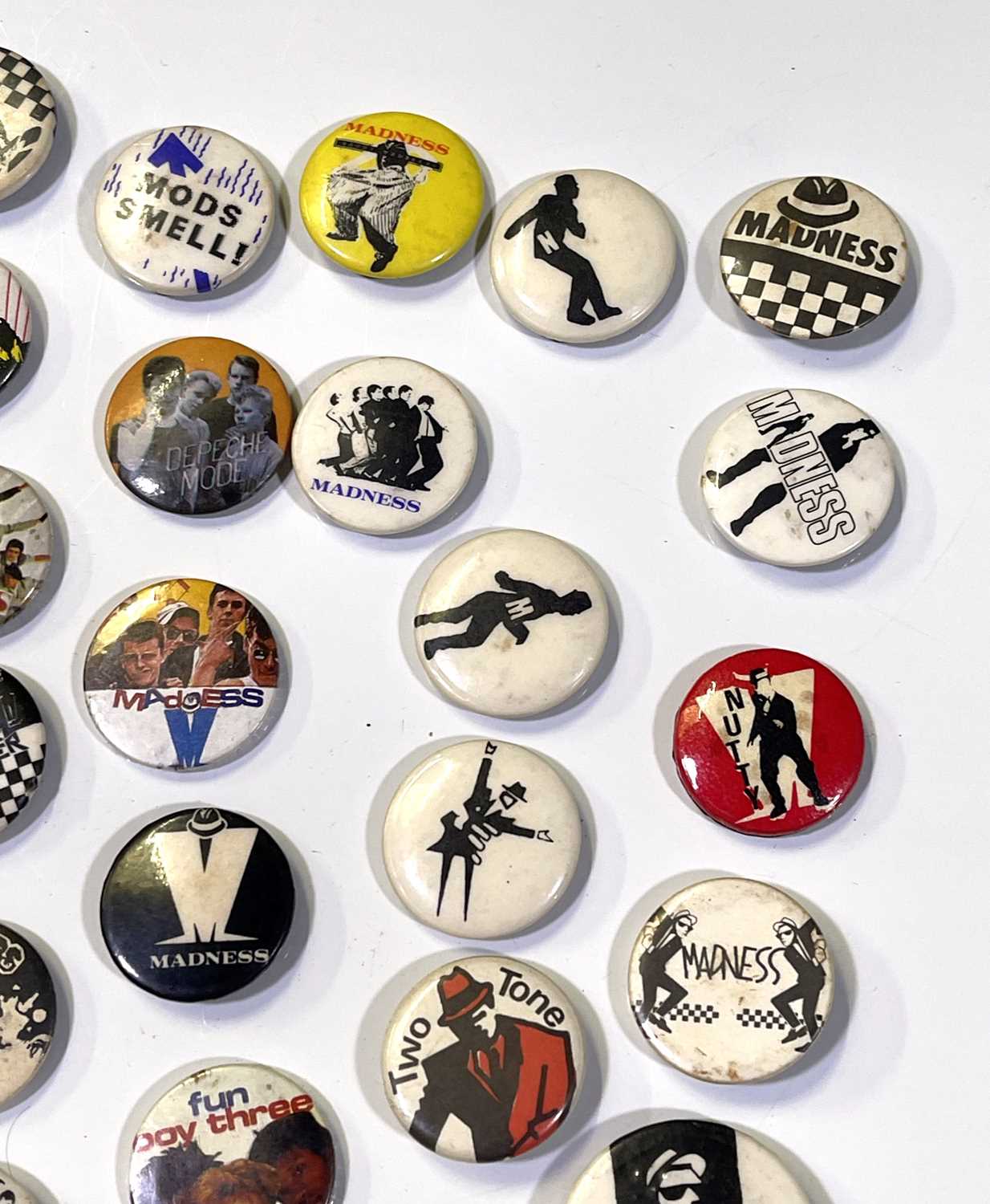 Lot 3 - TWO TONE / SKA / PUNK - ORIGINAL BADGE