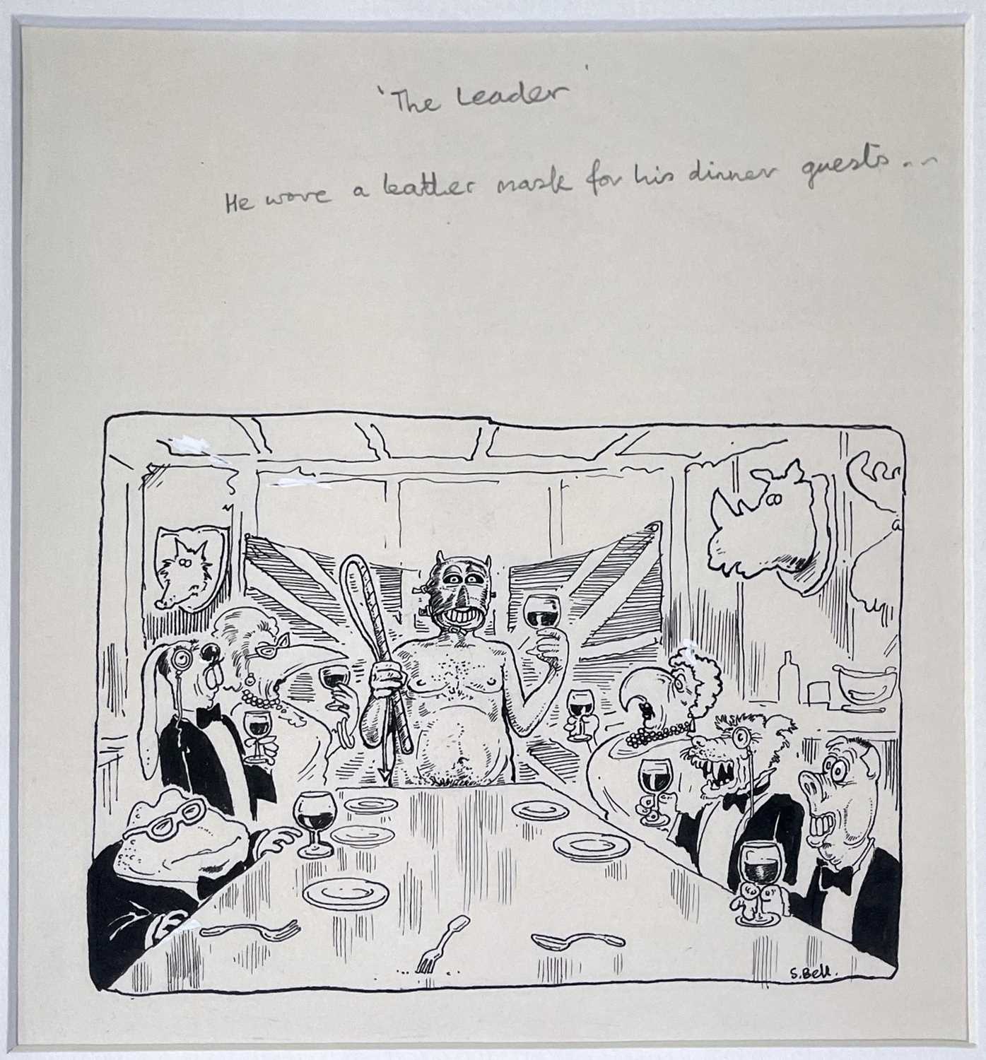 Lot 39 - THE CLASH - ORIGINAL STEVE BELL ARTWORK FROM