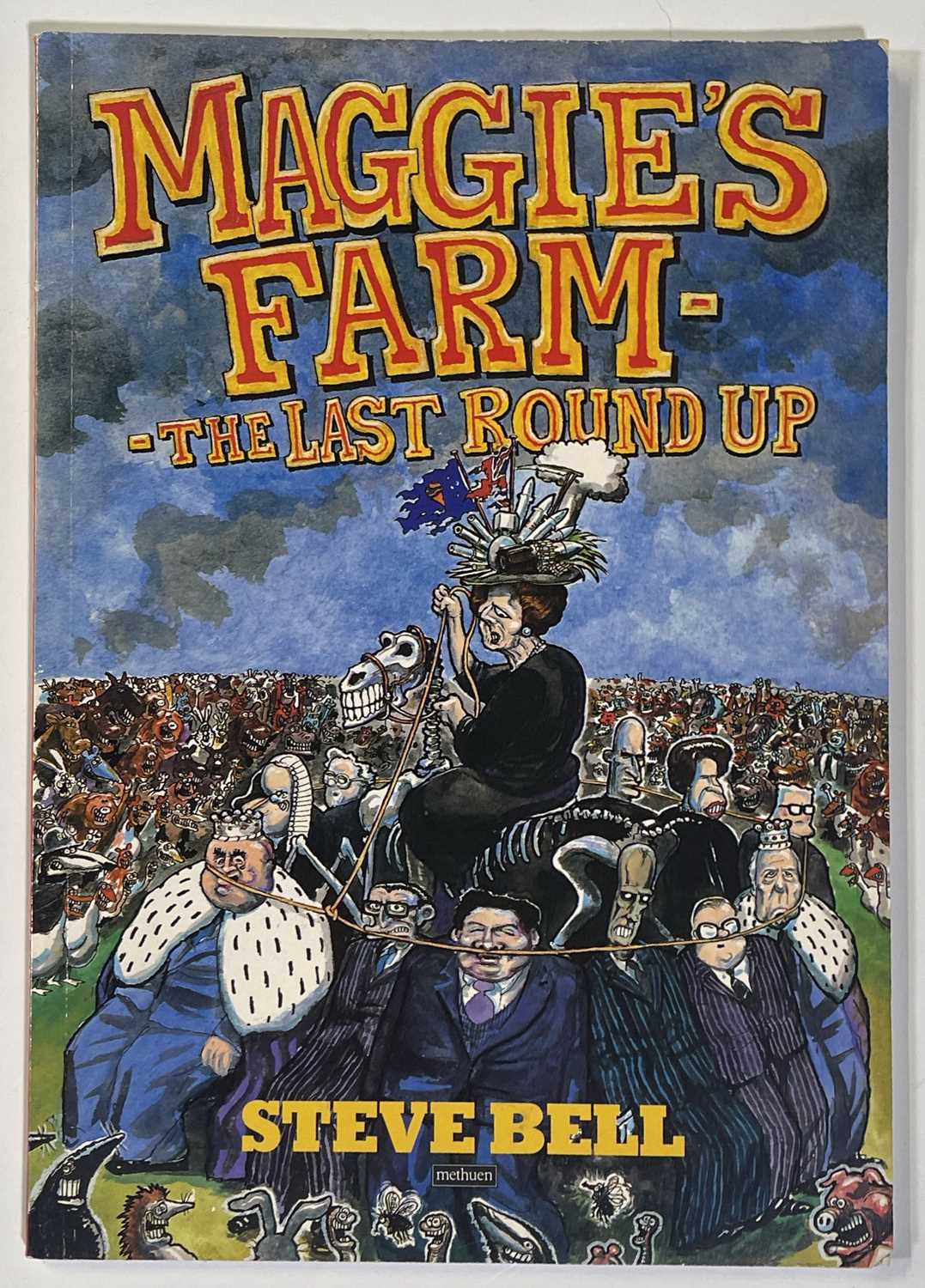 Lot 39 - THE CLASH - ORIGINAL STEVE BELL ARTWORK FROM