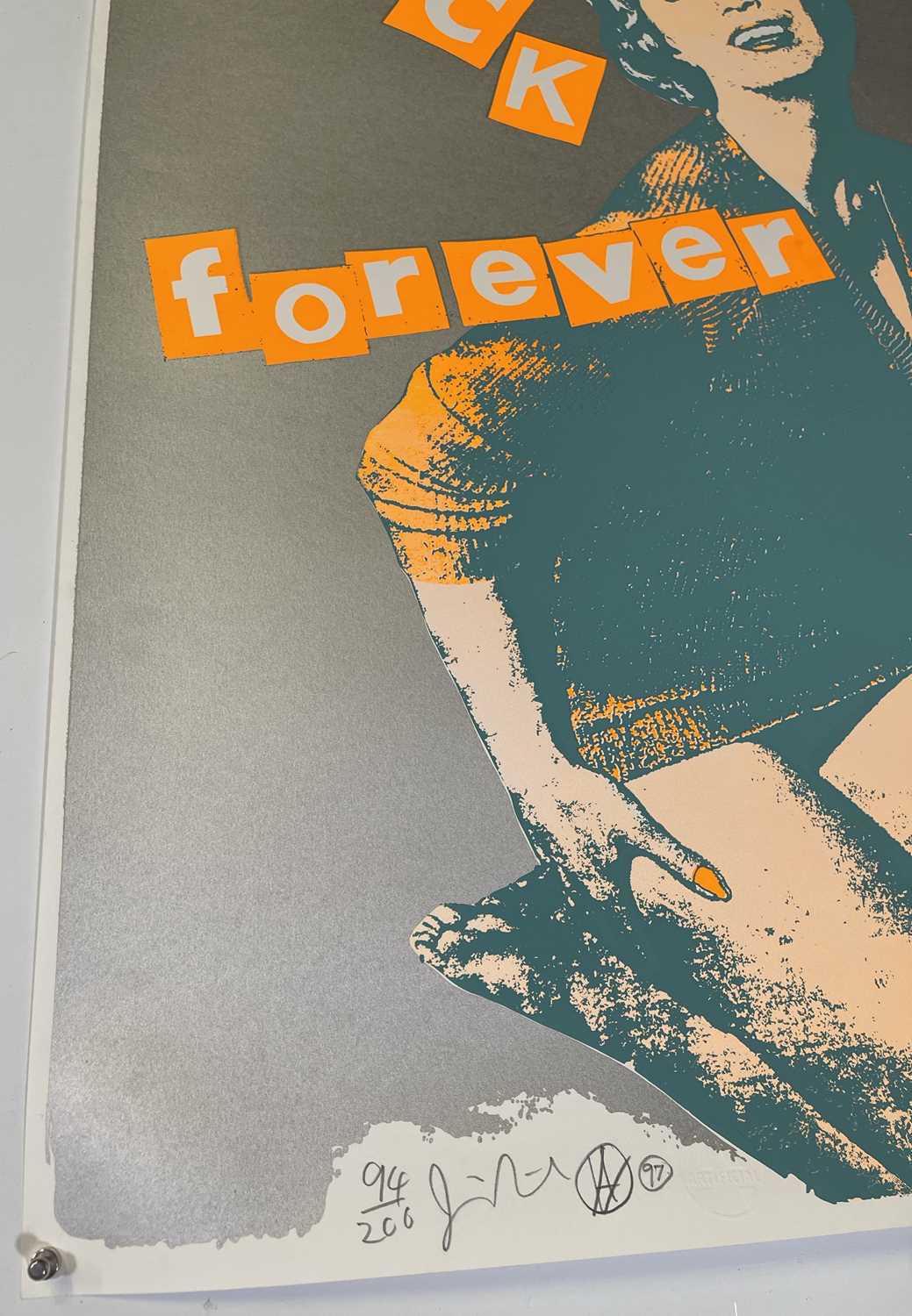 Lot 87 - SEX PISTOLS INTEREST - JAMIE REID SIGNED