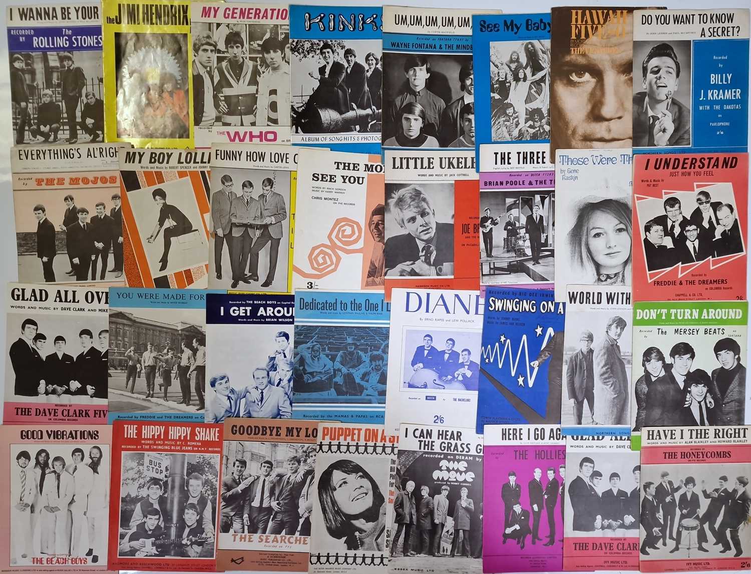 Lot 15 - SHEET MUSIC COLLECTION.