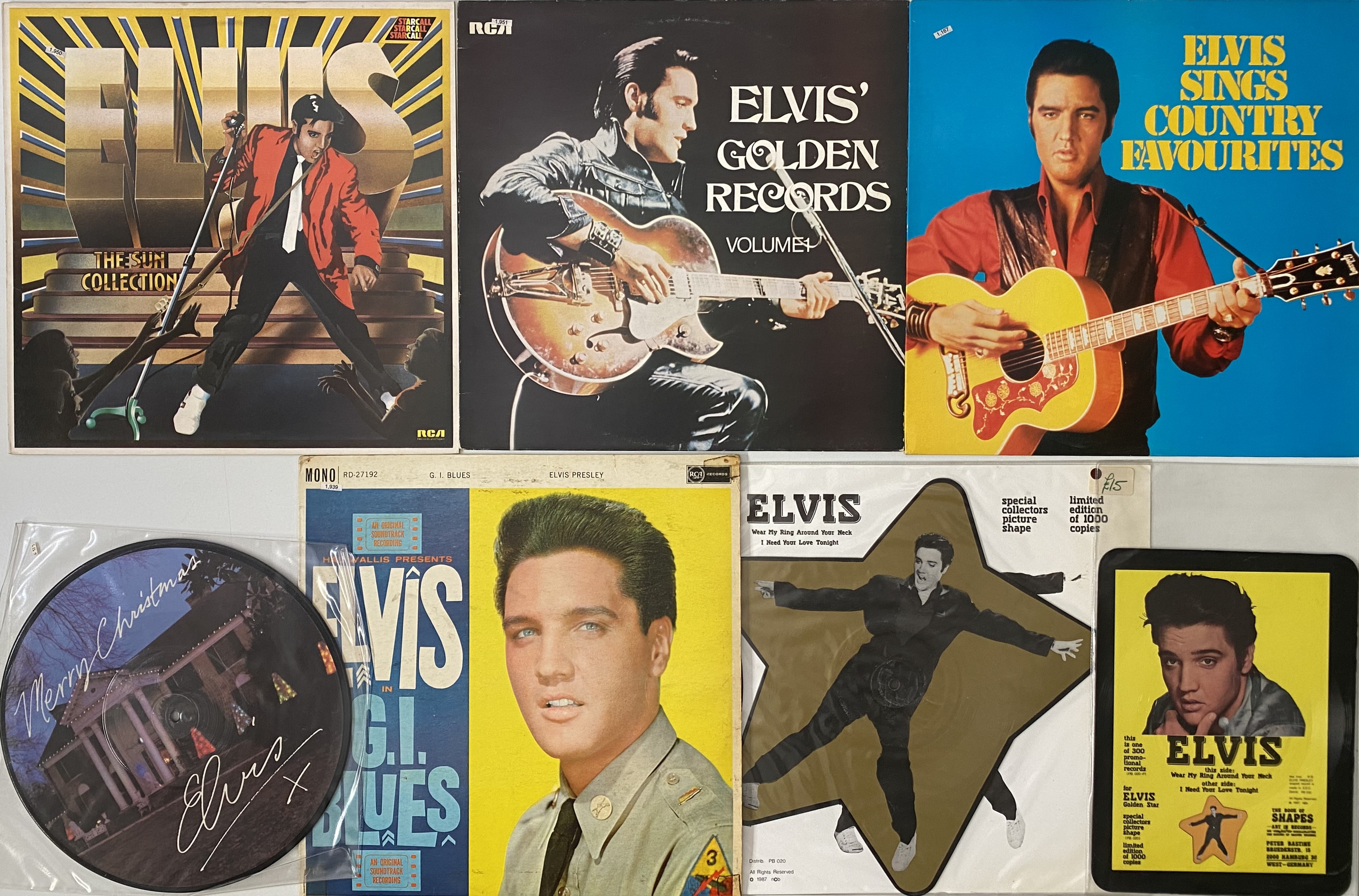 Lot 30 - ELVIS - LP / LP BOX SET / 7" BOX SET