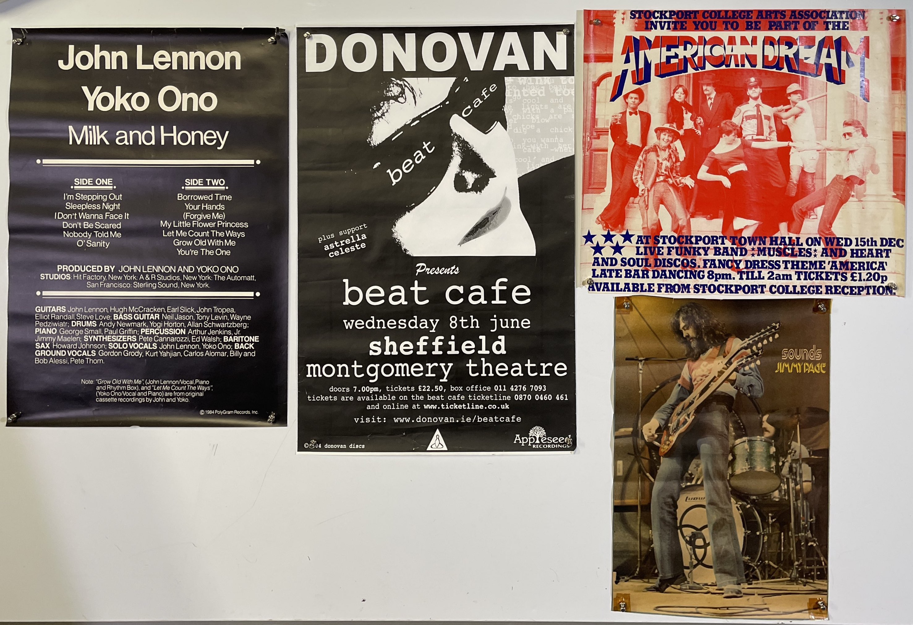 Lot 160 - CONCERT POSTER COLLECTION - DREADZONE