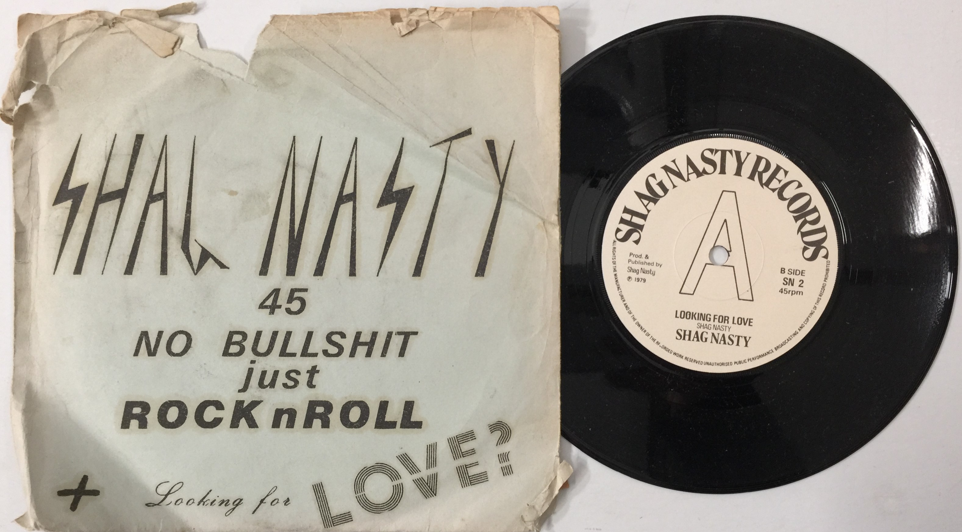 Lot 60 - SHAG NASTY - NO BULLSHIT JUST ROCK N ROLL