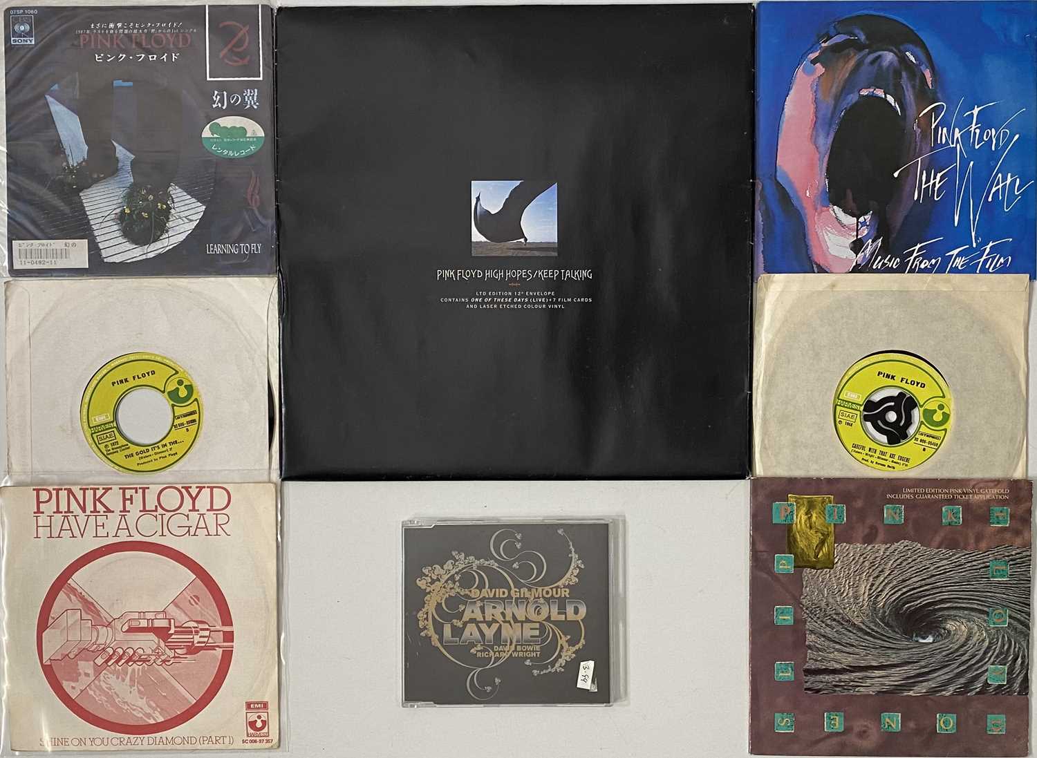 Lot 73 - PINK FLOYD VINYL & CD COLLECTION X 8.