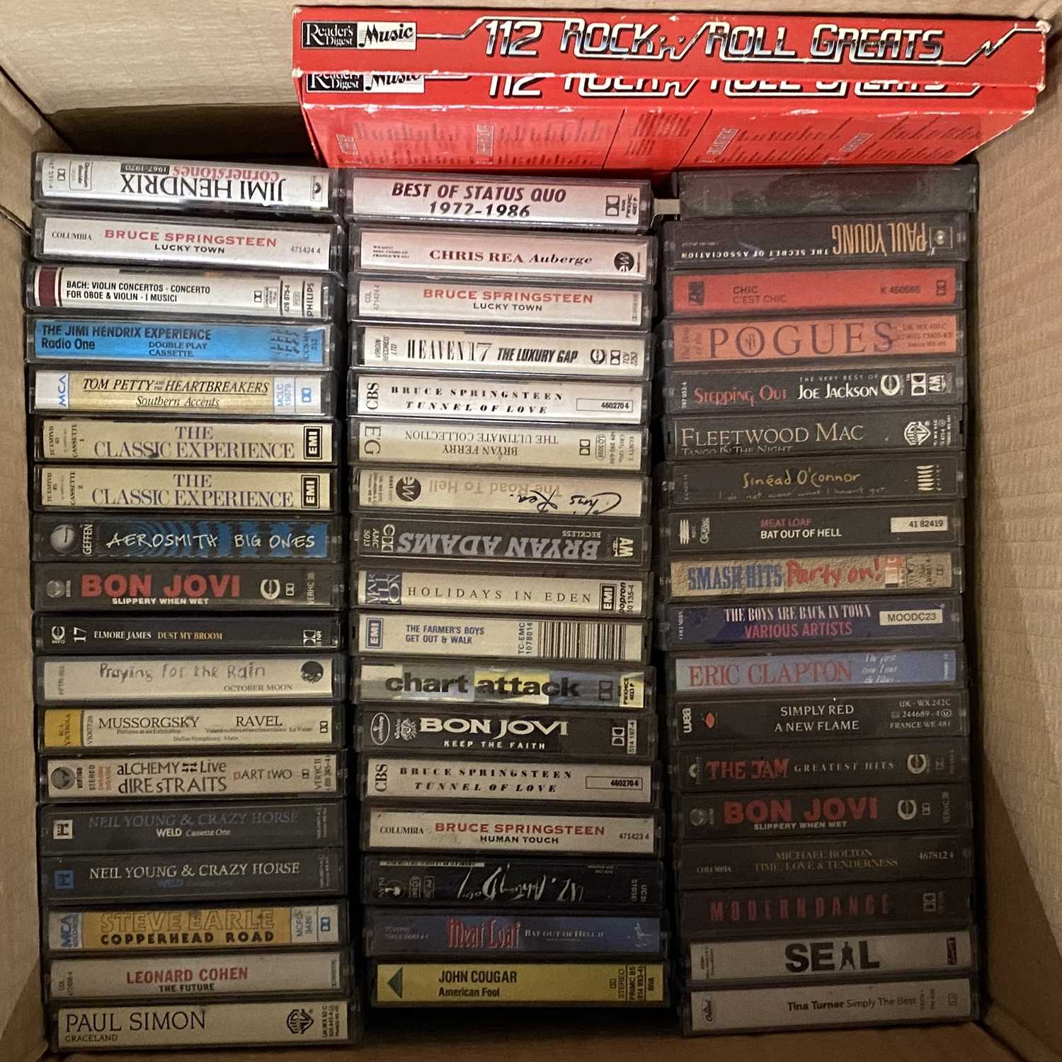 Lot 58 Cassettes Collection
