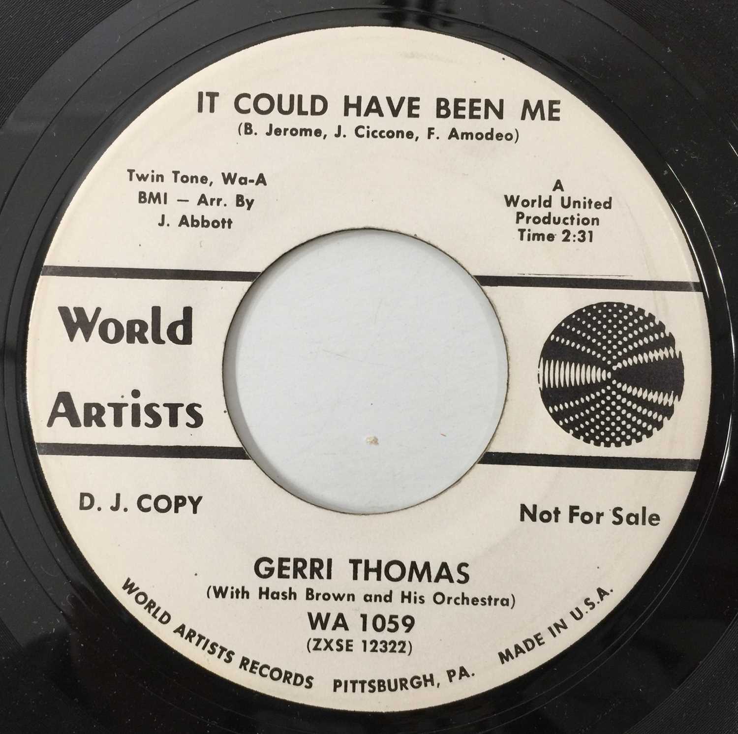Lot 3 - GERRI THOMAS - LOOK WHAT I GOT/ IT COULD HAVE