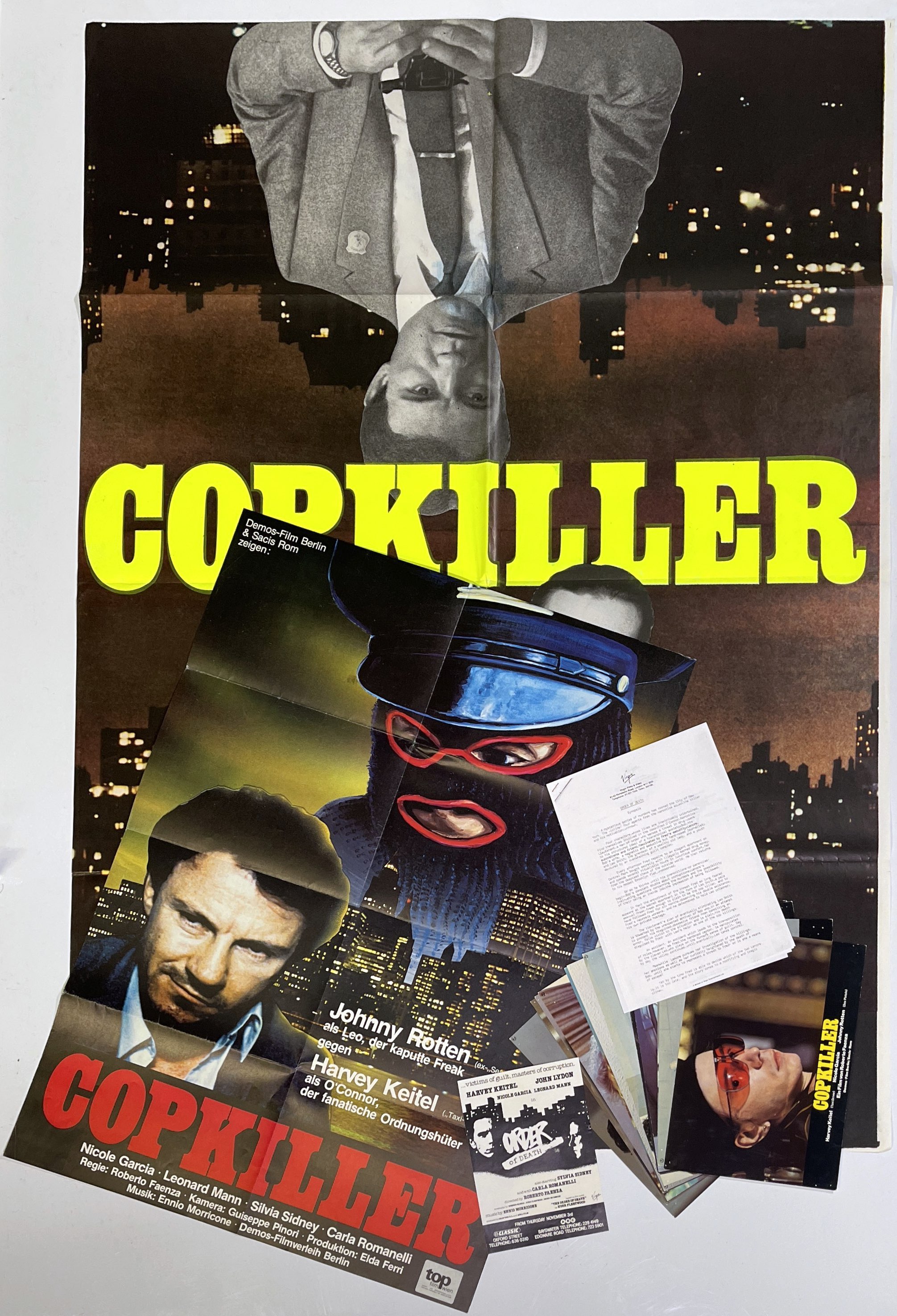 Lot 96 - SEX PISTOLS INTEREST - COP KILLER / ORDER OF