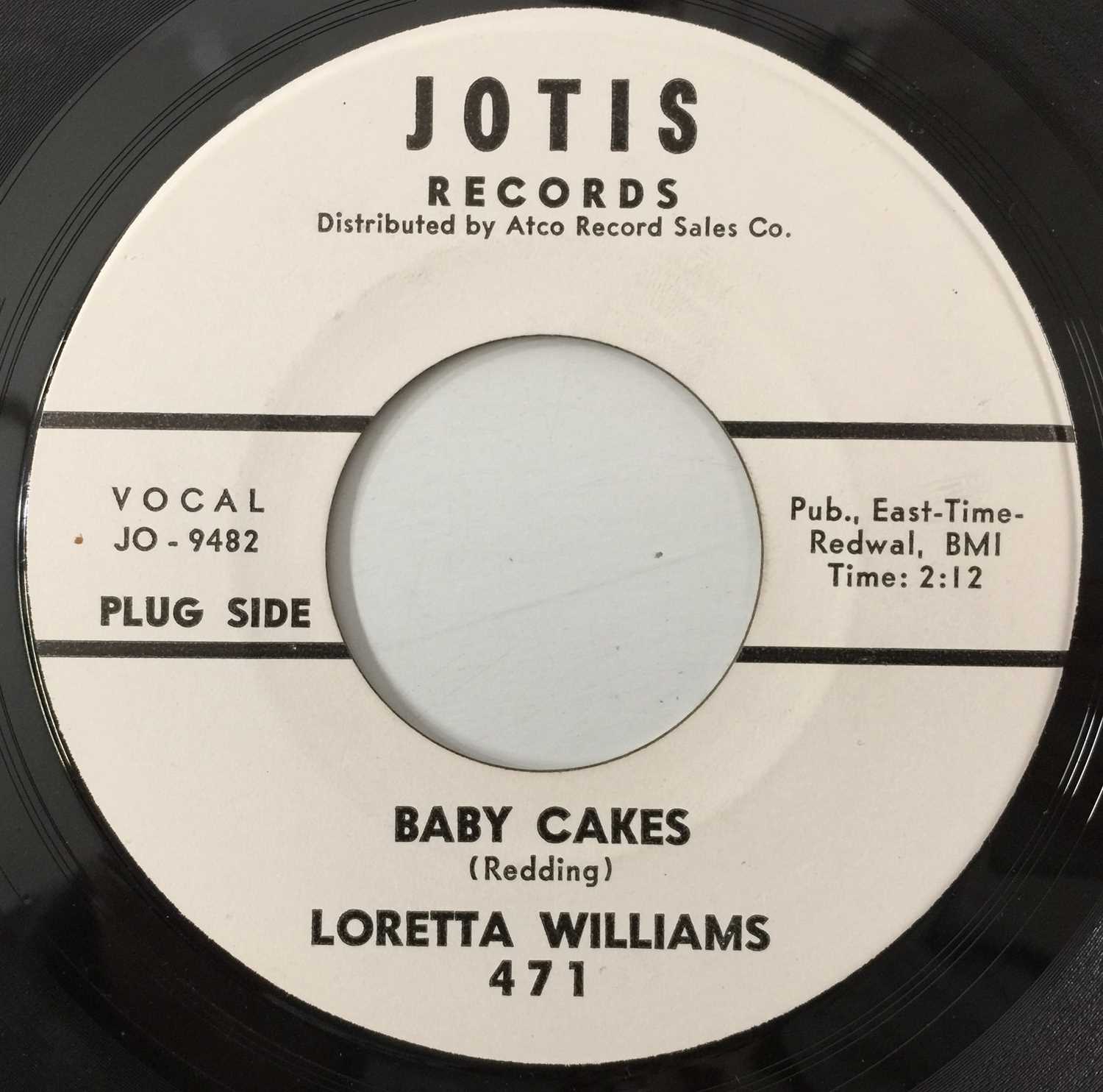 Lot 7 - LORETTA WILLIAMS - BABY CAKES/ I'M MISSING YOU