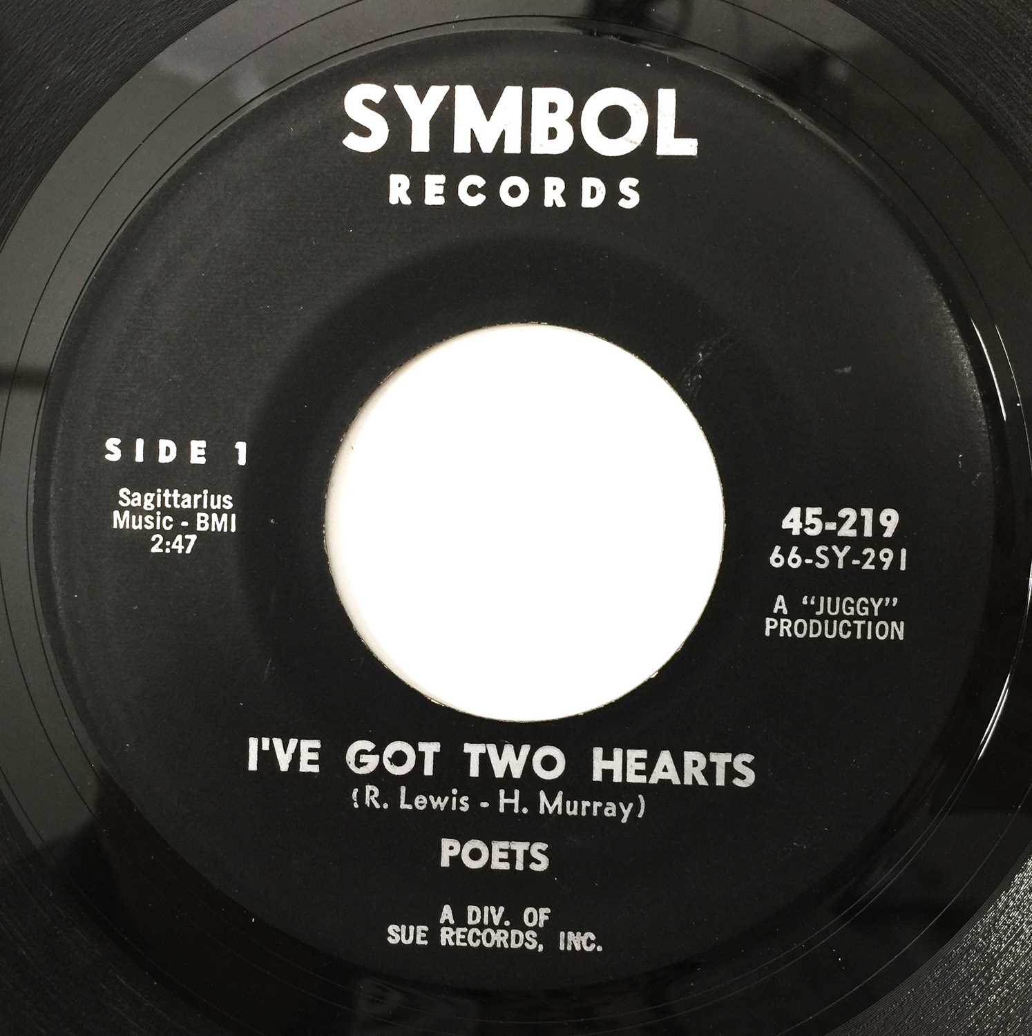 Lot 12 - THE POETS - I'VE GOT TWO HEARTS/ I'M