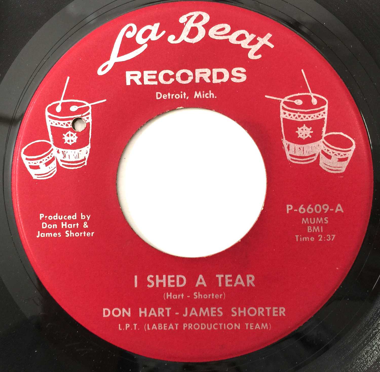 Lot 15 - DON HART/ JAMES SHORTER - I SHED A TEAR/ ALL