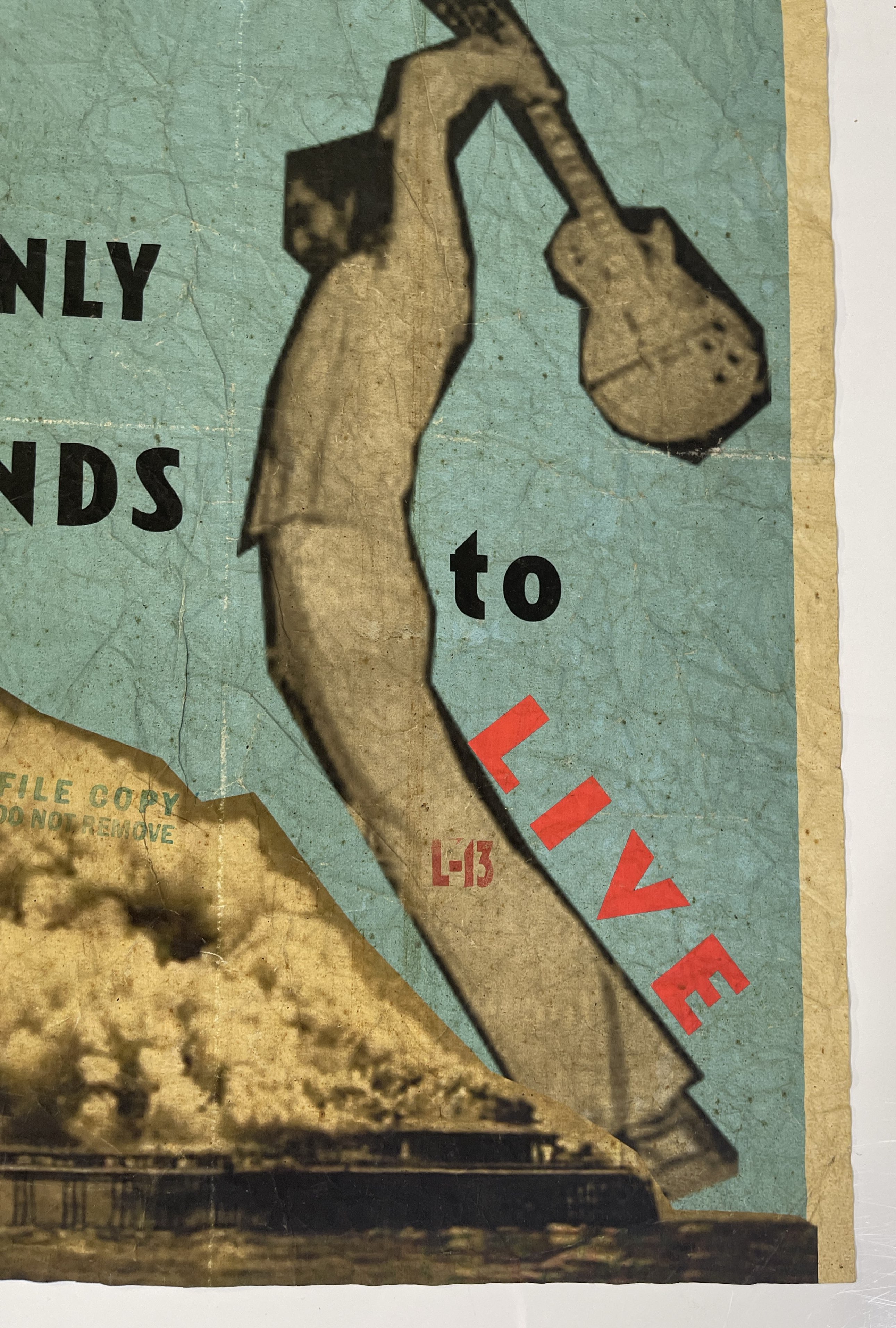 Lot 44 - JAMIE REID - TOWNSEND / HASTINGS PRINT.