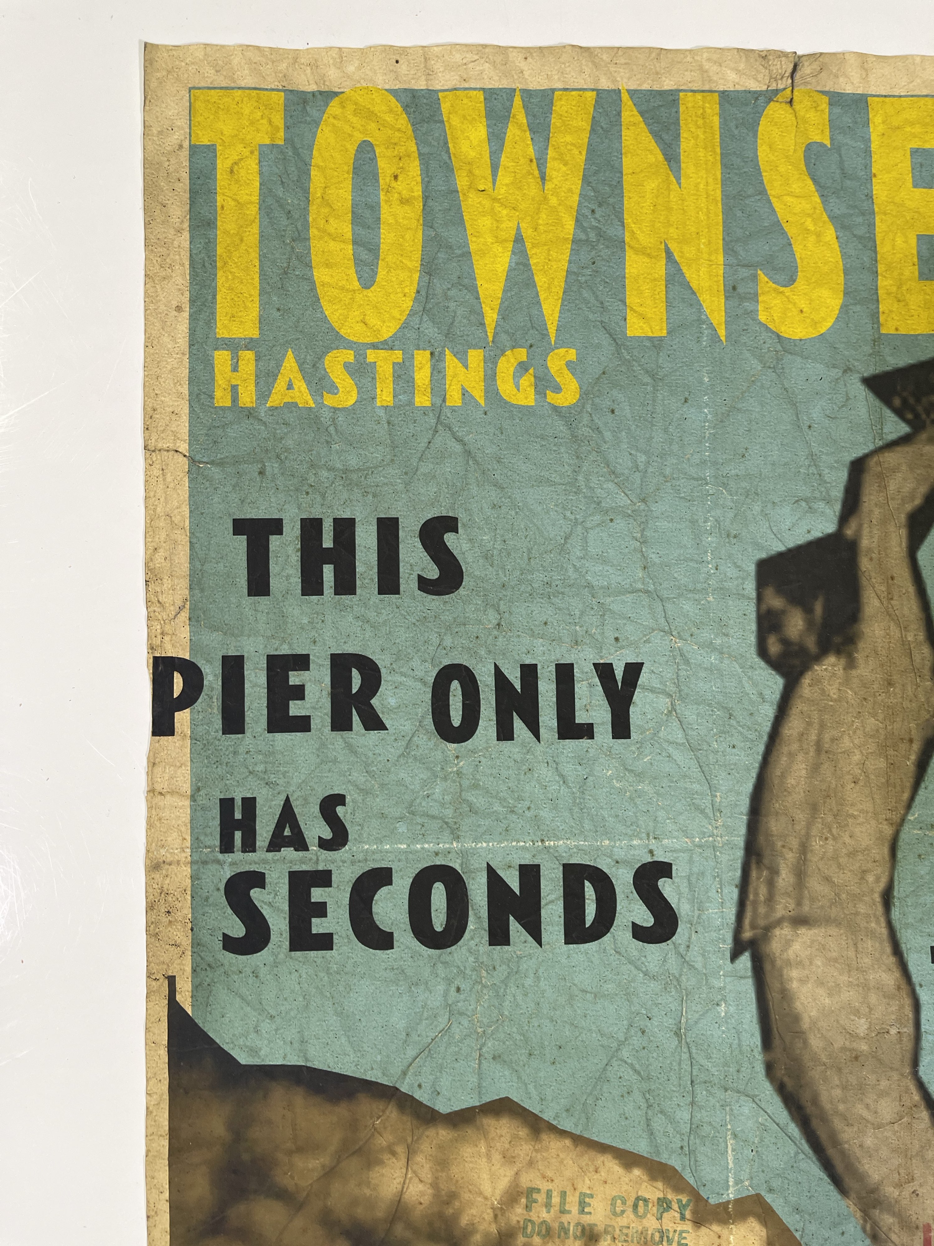 Lot 44 - JAMIE REID - TOWNSEND / HASTINGS PRINT.
