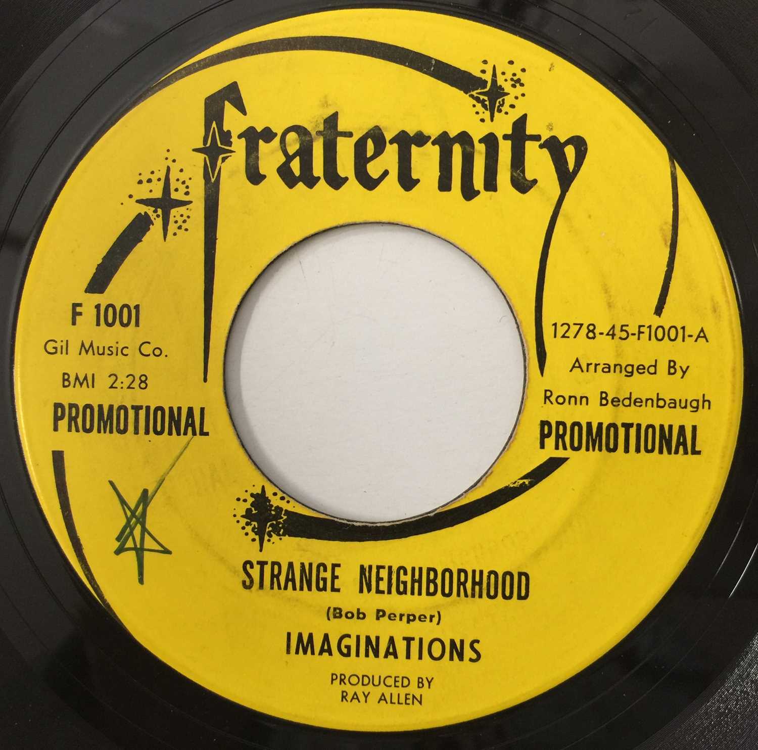 Lot 224 - IMAGINATIONS - STRANGE NEIGHBORHOOD 7"