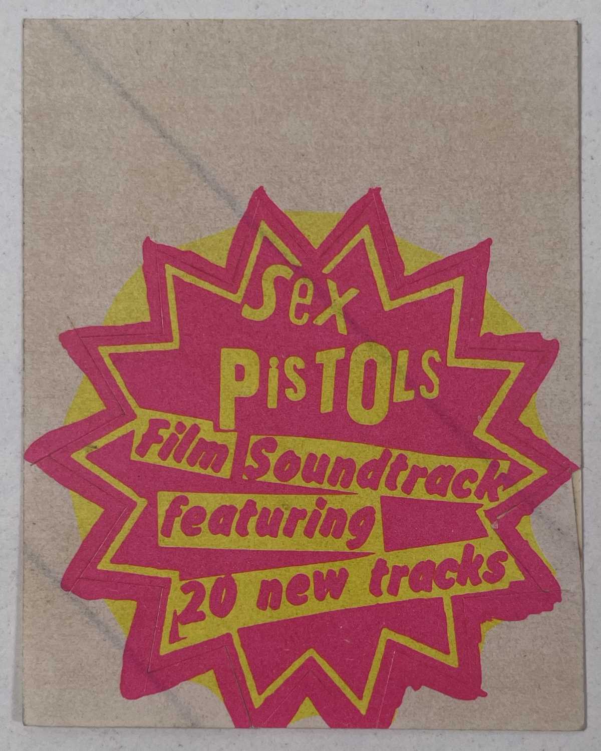 Lot 115 The Sex Pistols Original Holidays In The