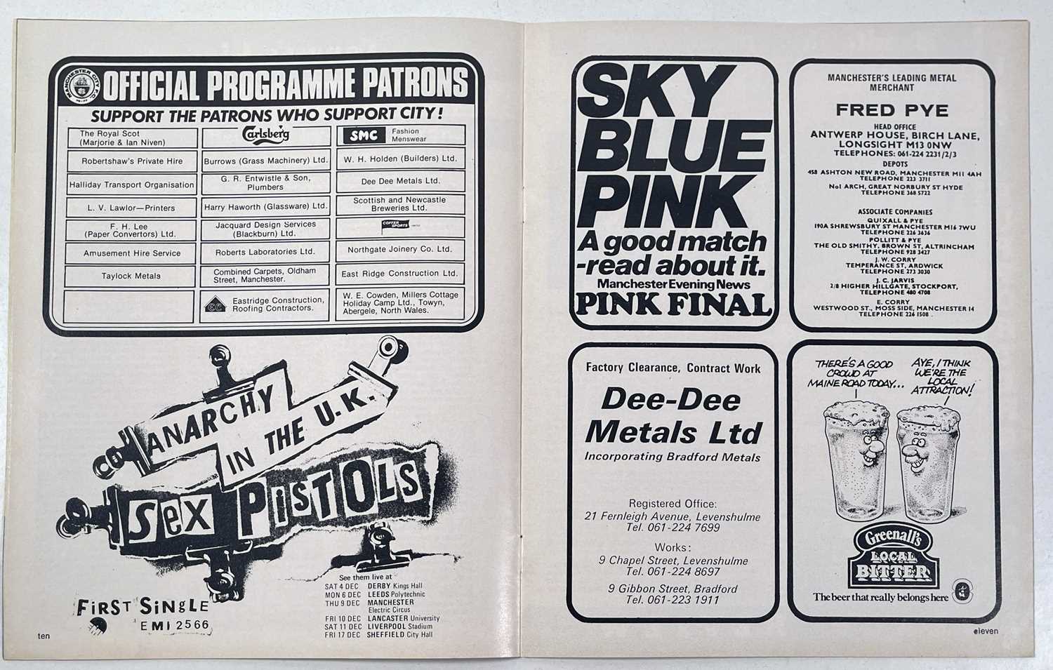 Lot 121 The Sex Pistols Original Pretty Vacant 9643