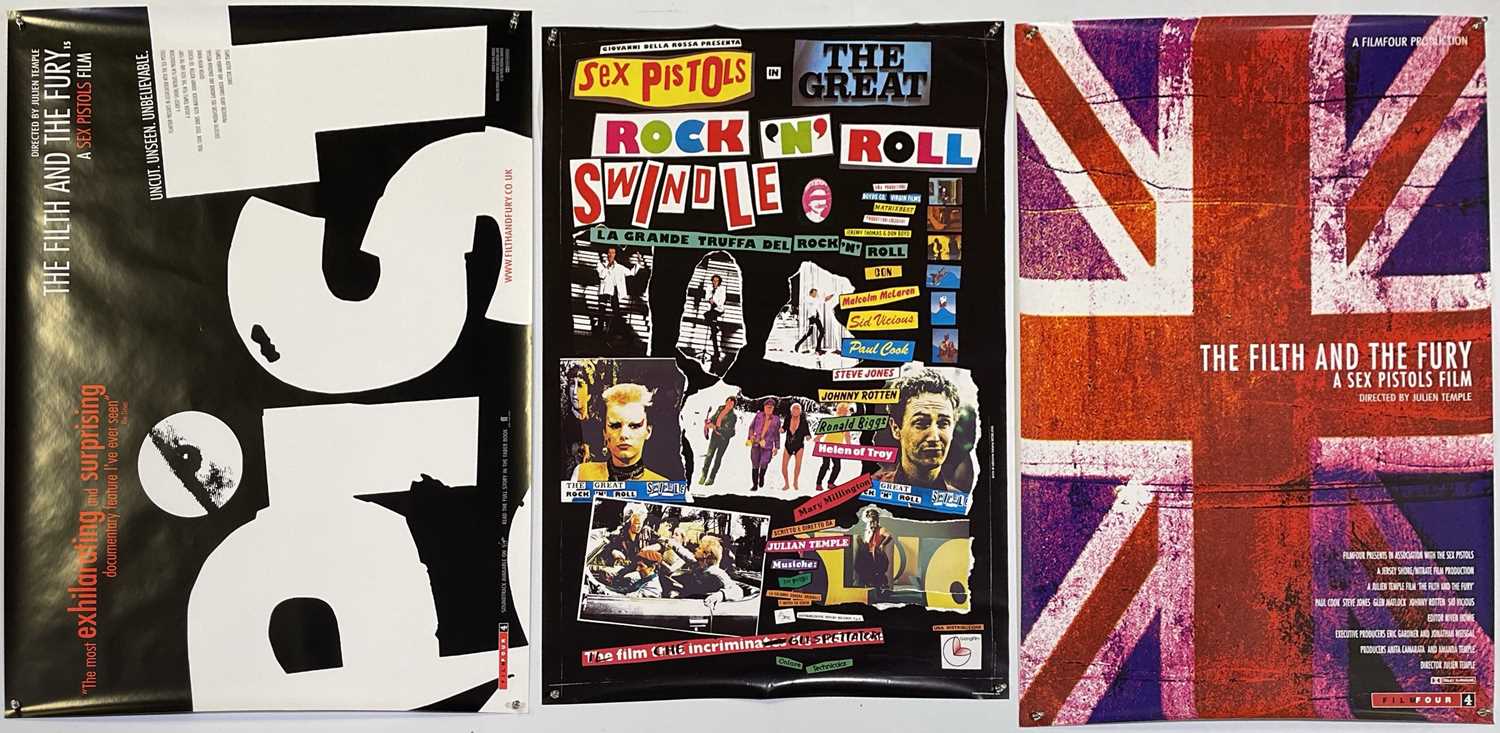 Lot 126 The Sex Pistols Poster Collection