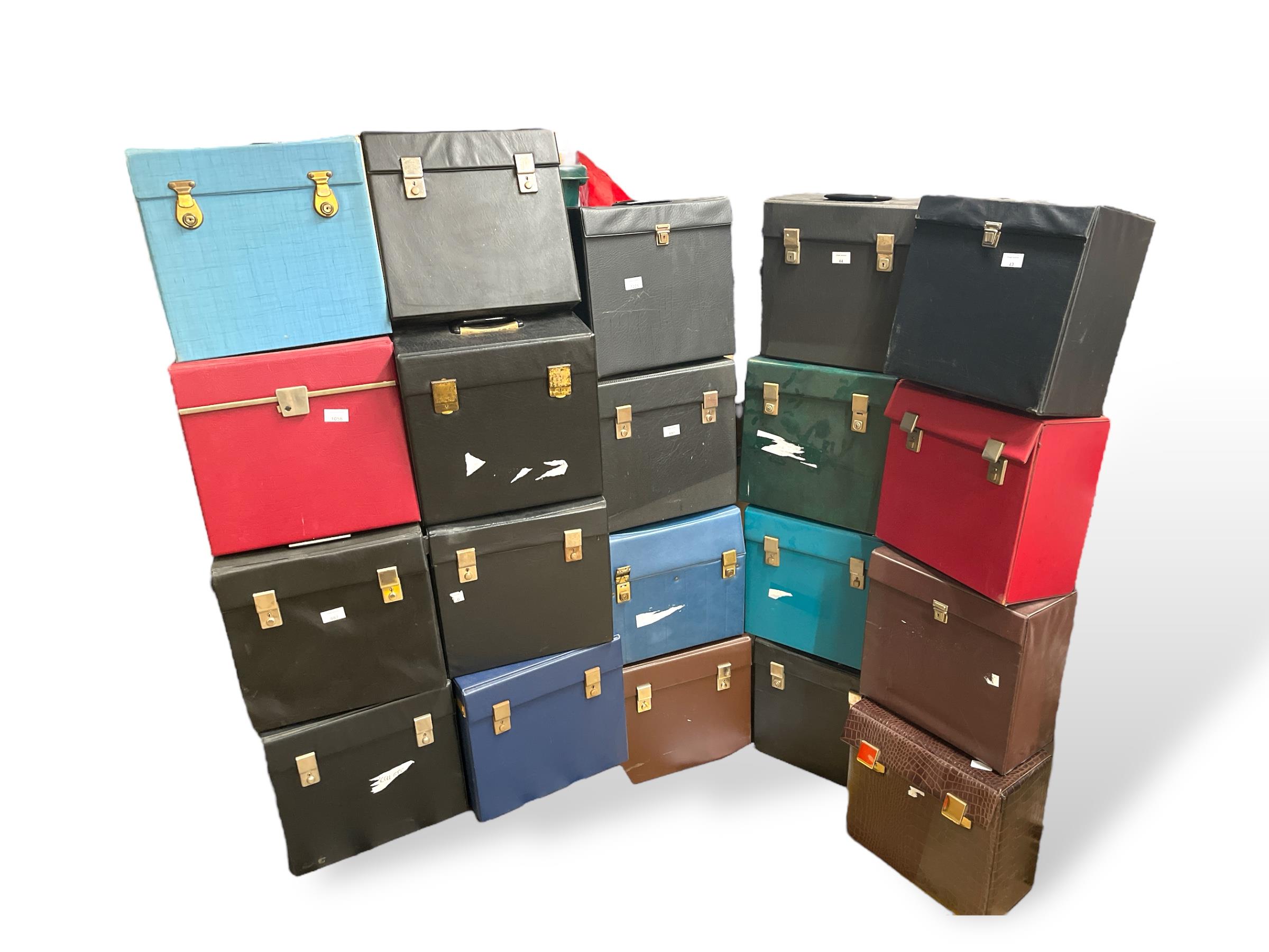 Lot 98 - 20 LP RECORD CASES.